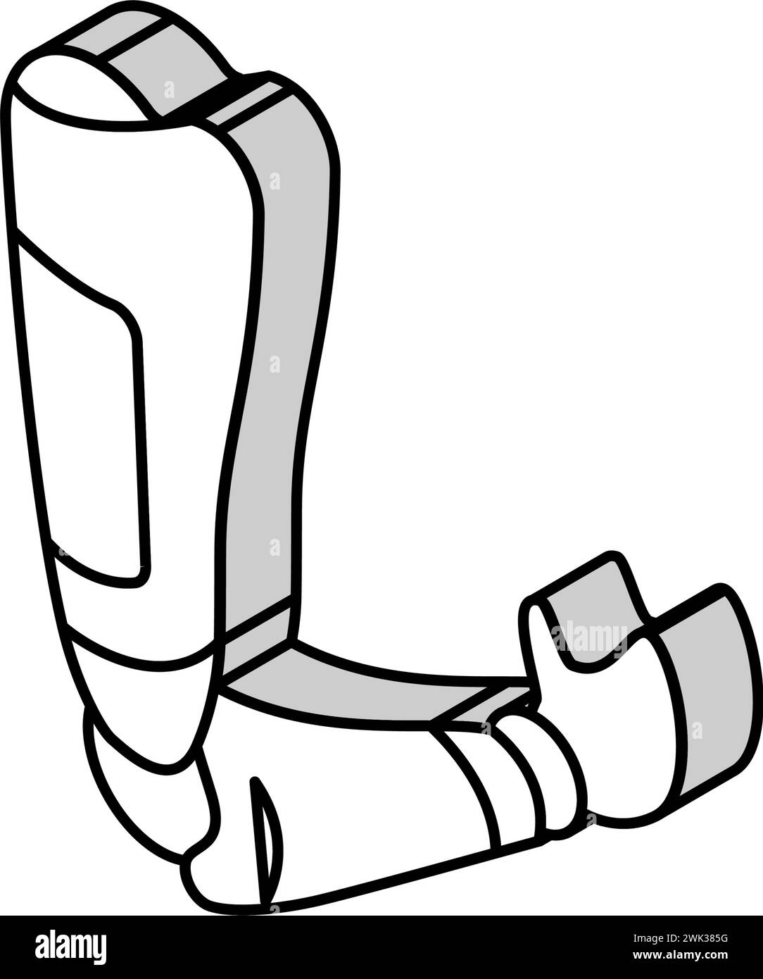 modern arm prosthesis isometric icon vector illustration Stock Vector ...