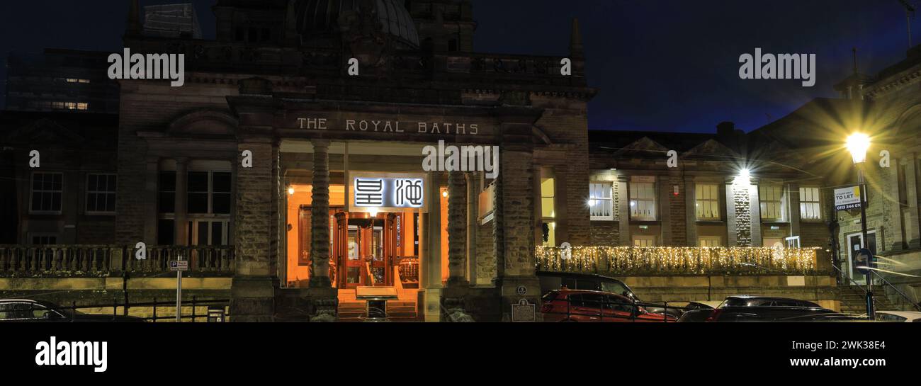 The Royal Baths building, Spa town of Harrogate, North Yorkshire ...