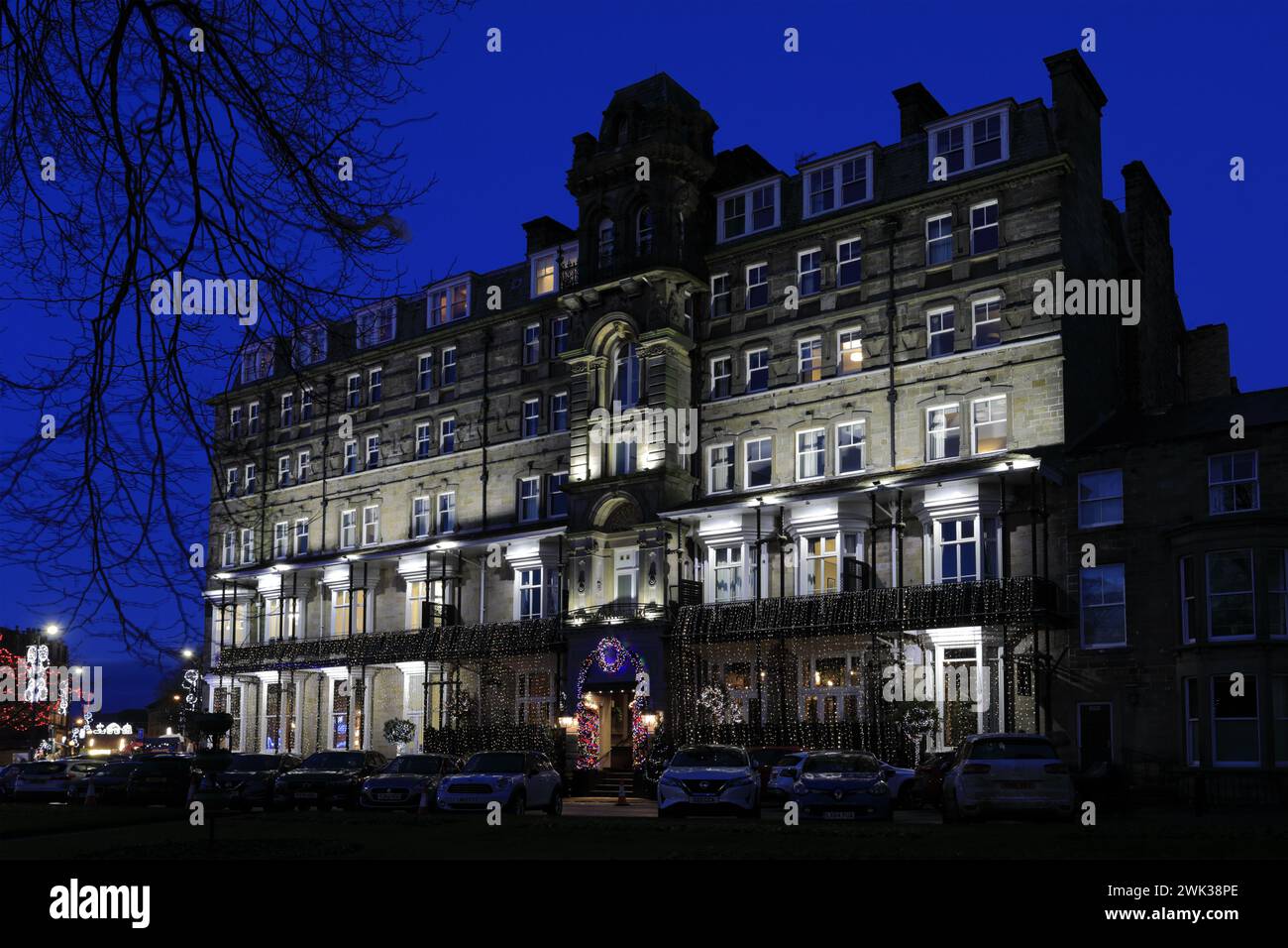 The Yorkshire hotel, Spa town of Harrogate, North Yorkshire England, UK ...