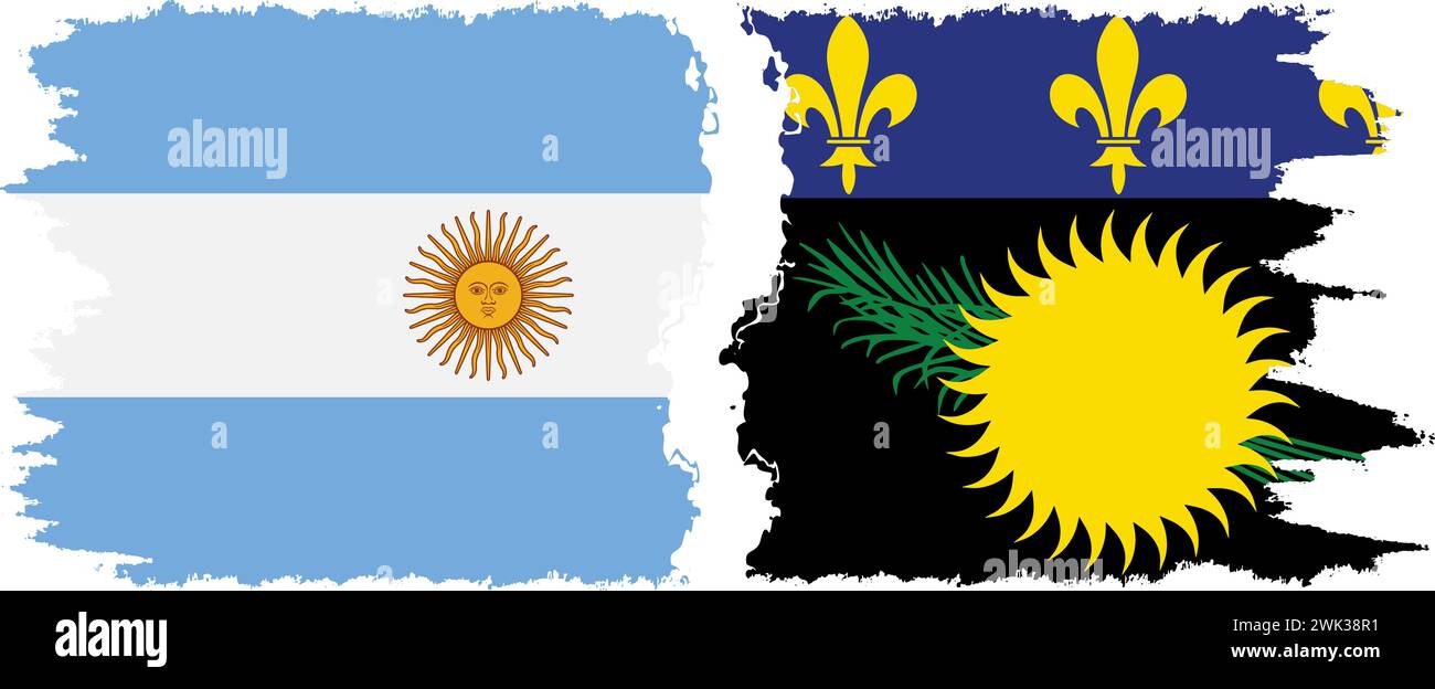 Argentina Guadeloupe Stock Vector Images Alamy