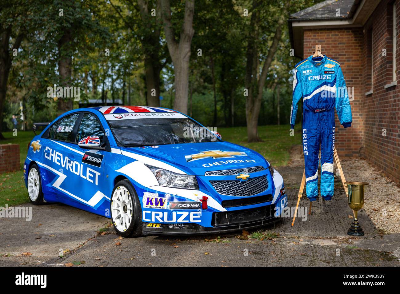 World Touring Car Championship - Rob Huff Chevrolet Cruze, on display ...