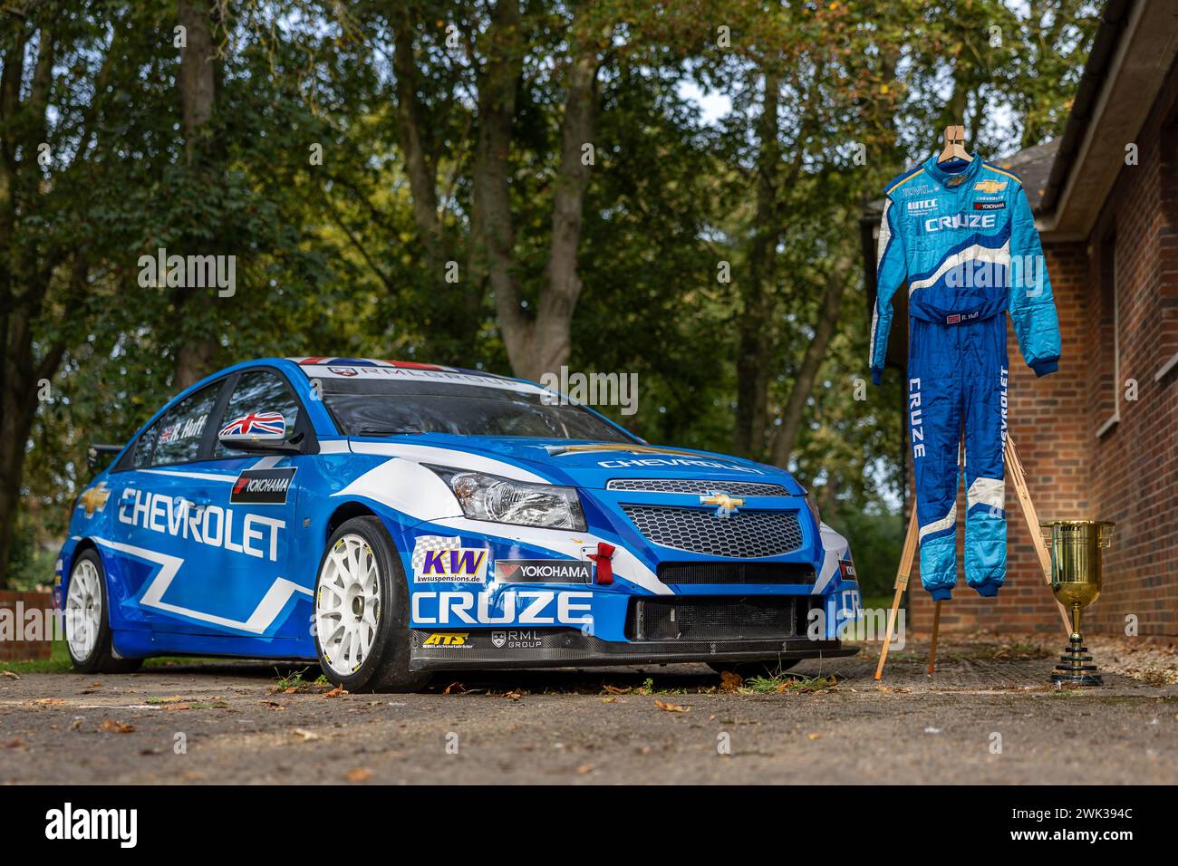 World Touring Car Championship - Rob Huff Chevrolet Cruze, on display ...