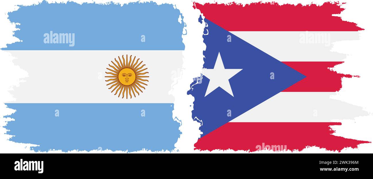 Argentina and puerto rico Stock Vector Images - Alamy