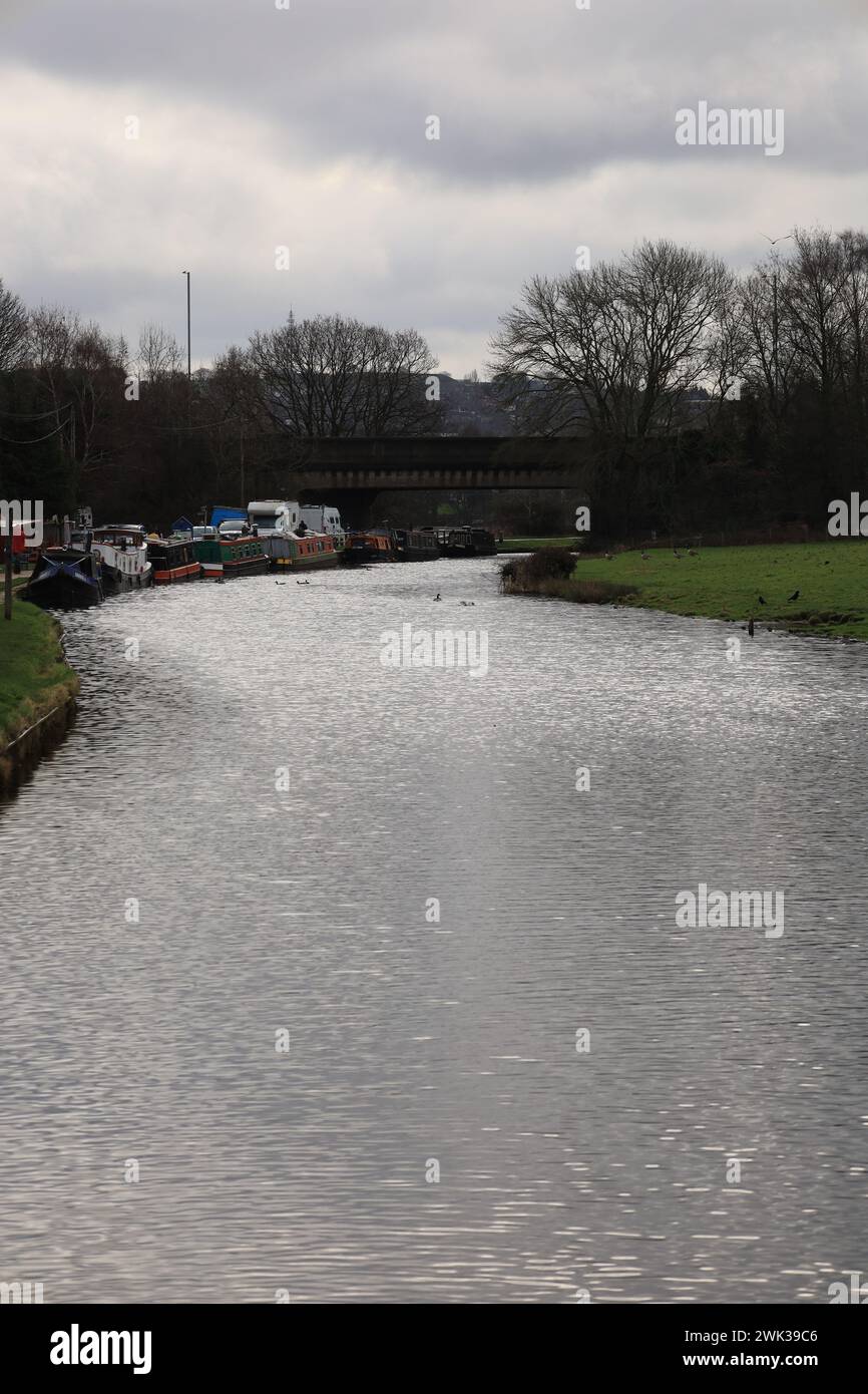 Leeds Liverpool canal,Rodley Stock Photo - Alamy