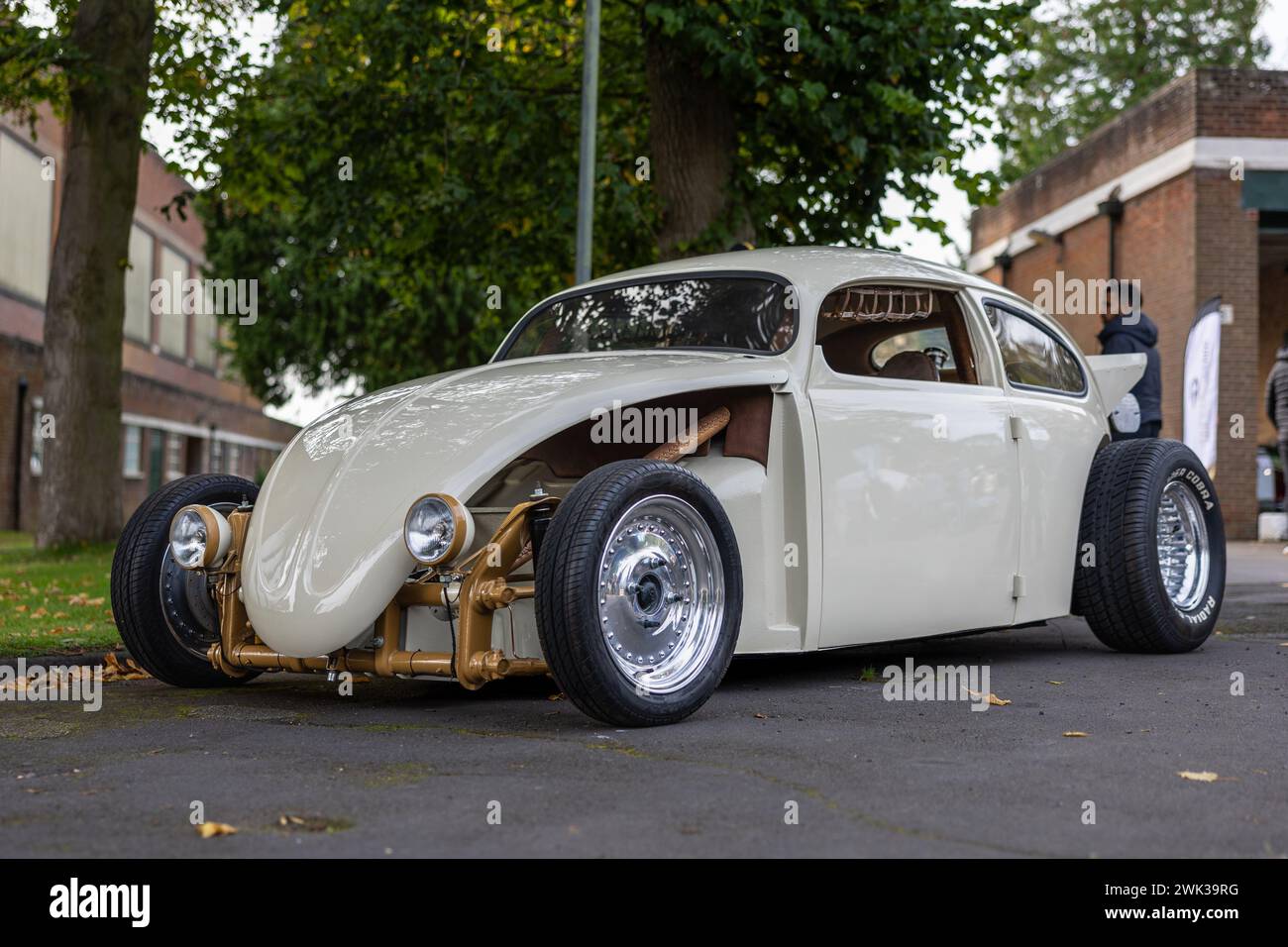1967 Customized VW Beetle, on display at the Bicester Heritage Scramble ...