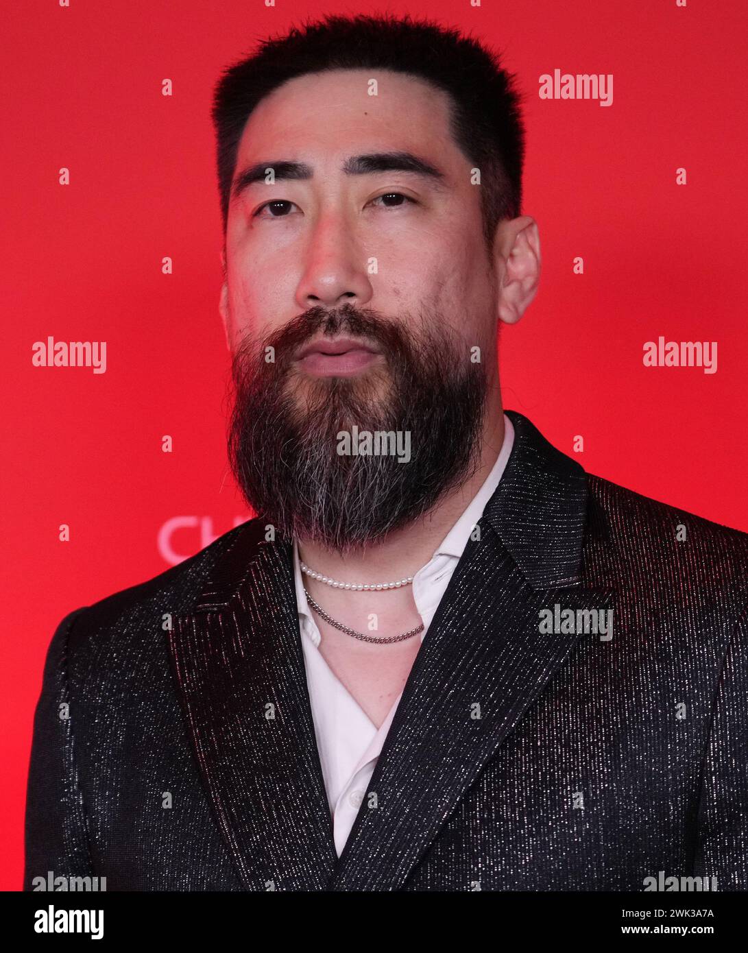 Los Angeles, USA. 17th Feb, 2024. Ryan Feng arrives at the 88rising's ...