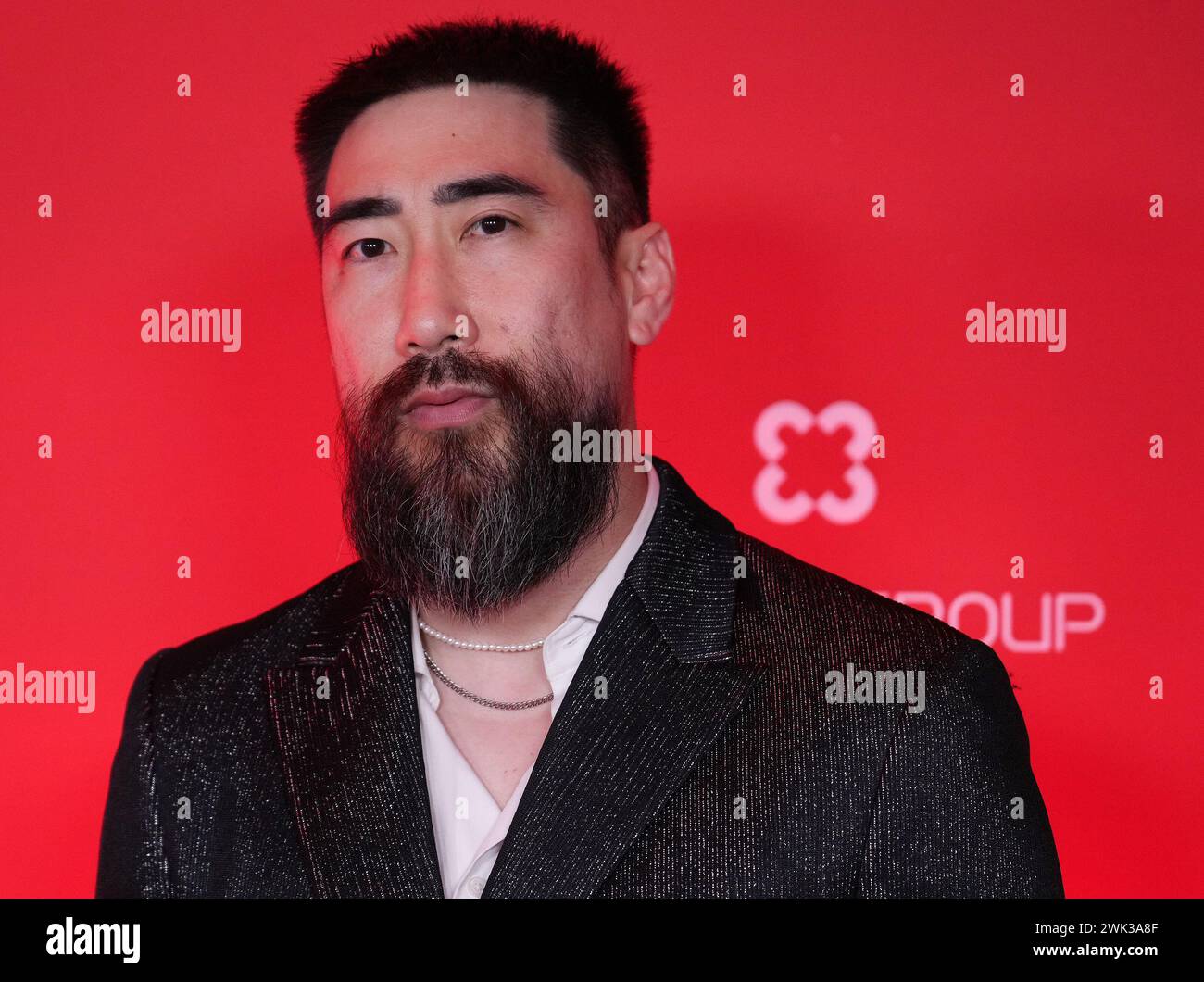 Los Angeles, USA. 17th Feb, 2024. Ryan Feng arrives at the 88rising's ...