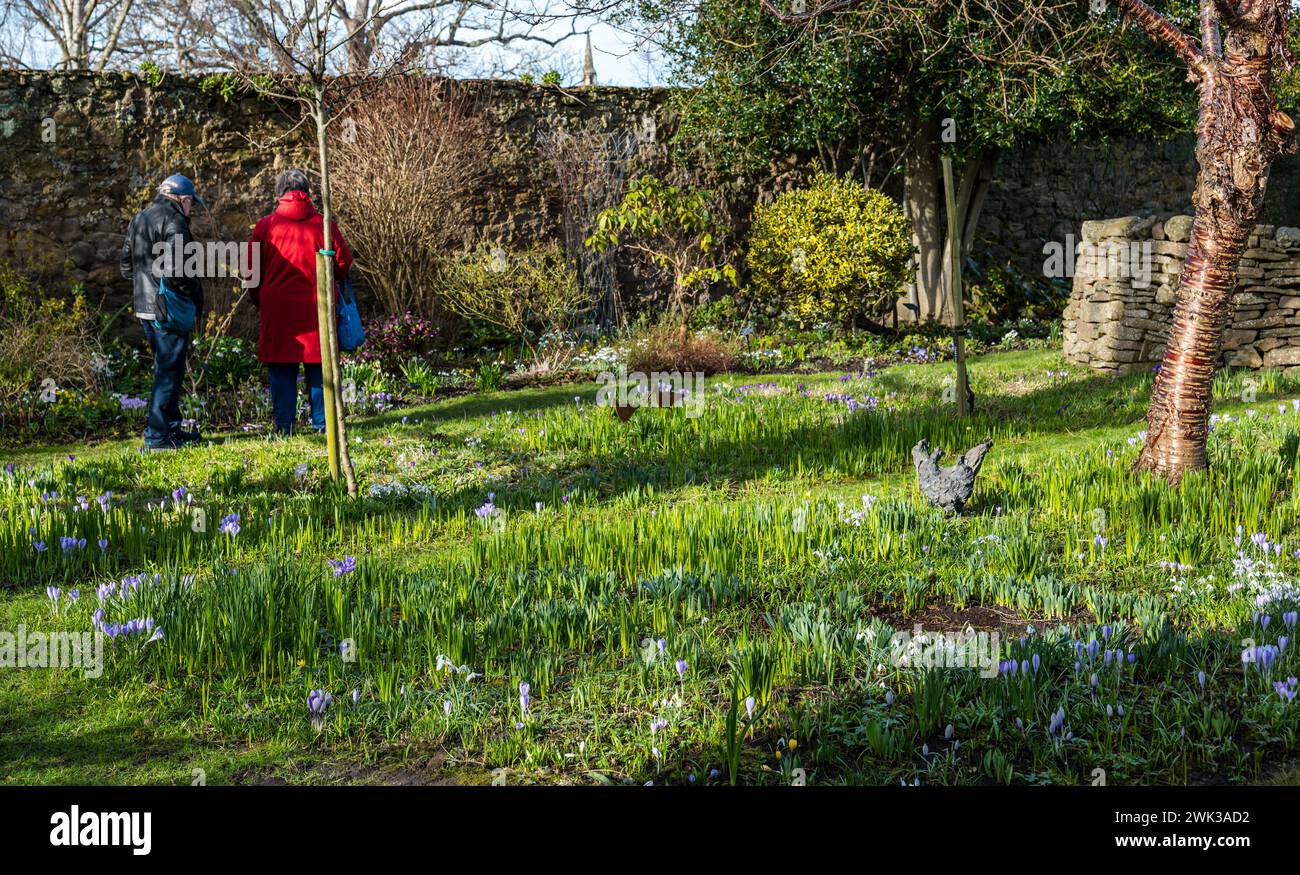 Shepherd House garden, Inveresk, East Lothian, Scotland, UK 18th ...