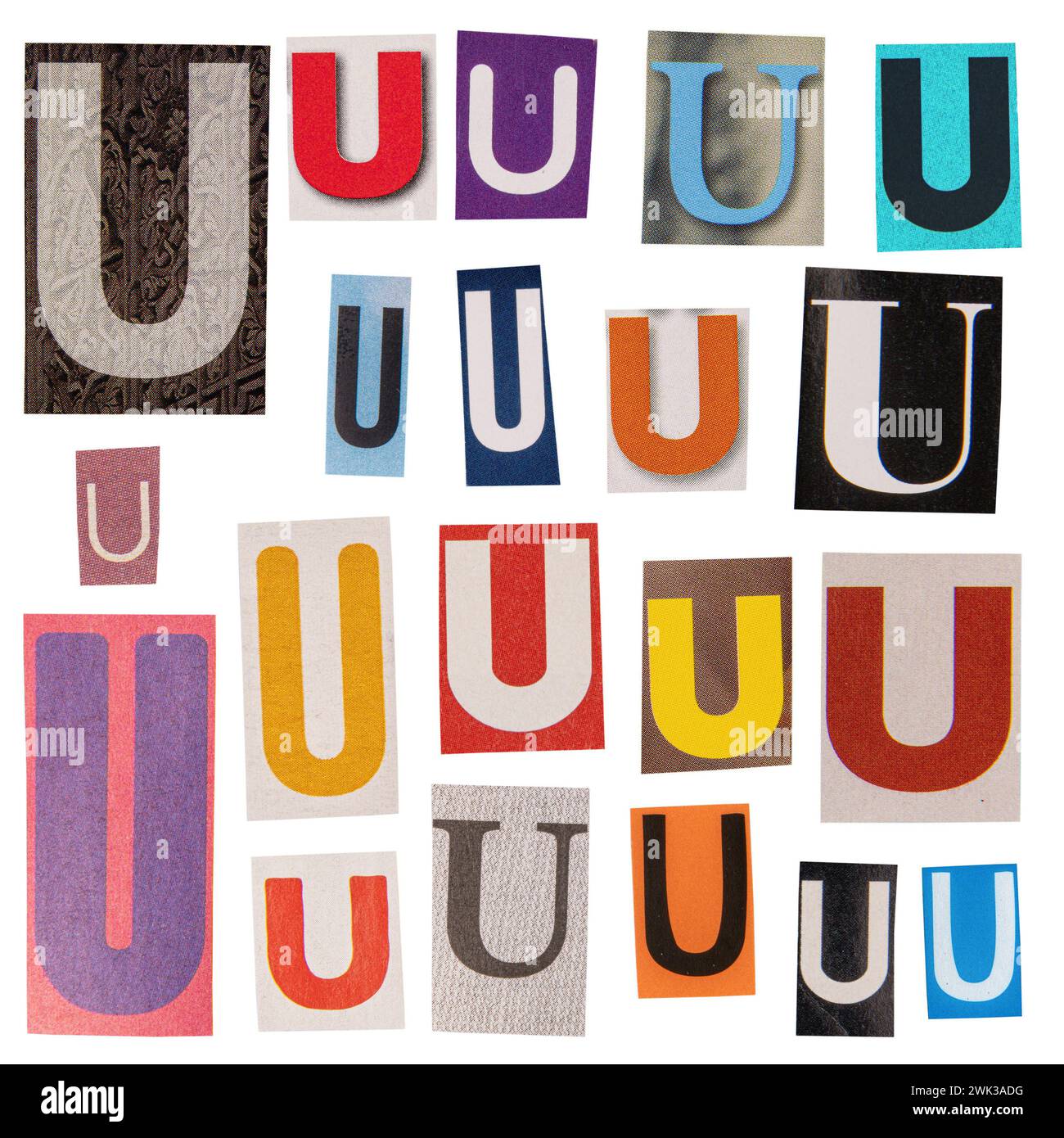 Paper cut out font letter hi-res stock photography and images - Alamy