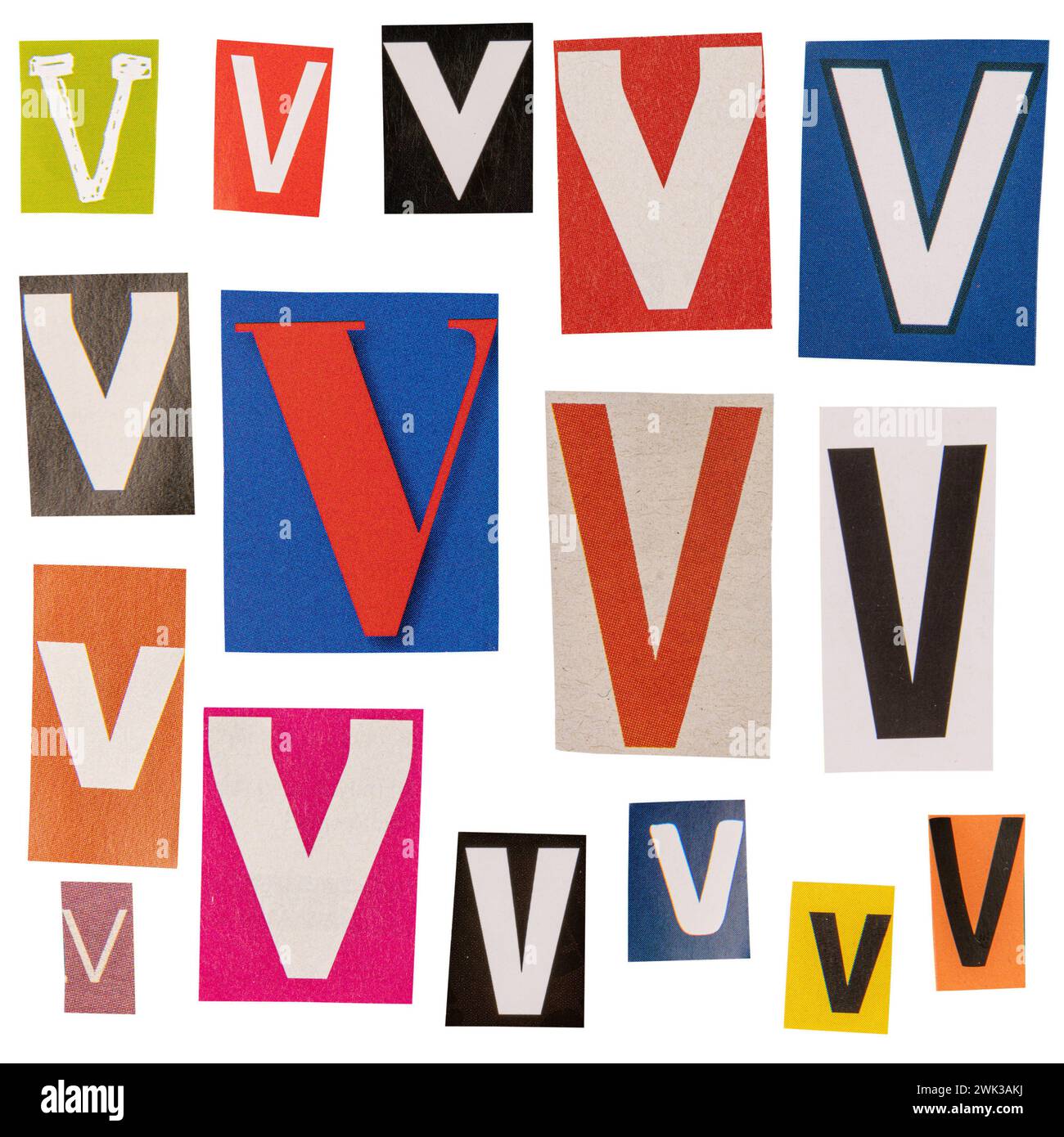 Paper cut out font letter hi-res stock photography and images - Alamy