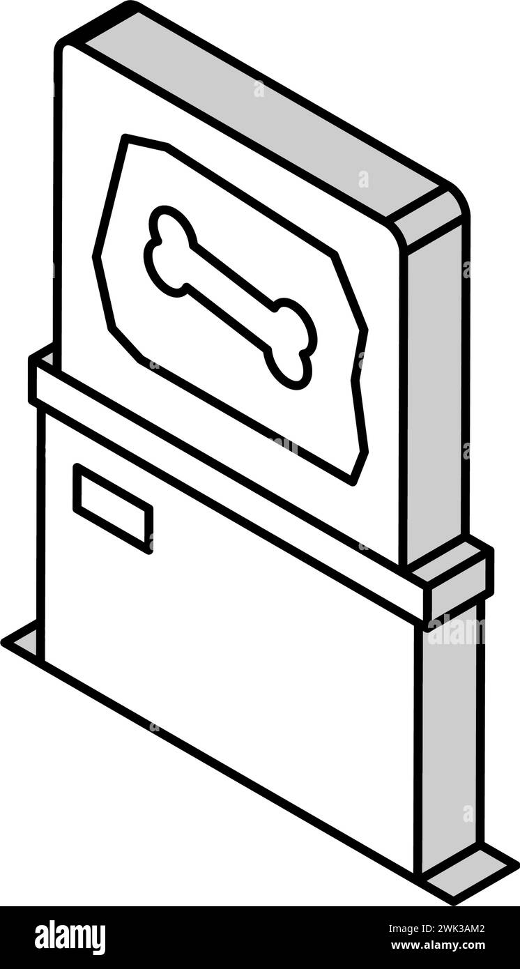 prehistoric bone color icon vector color illustration Stock Vector ...