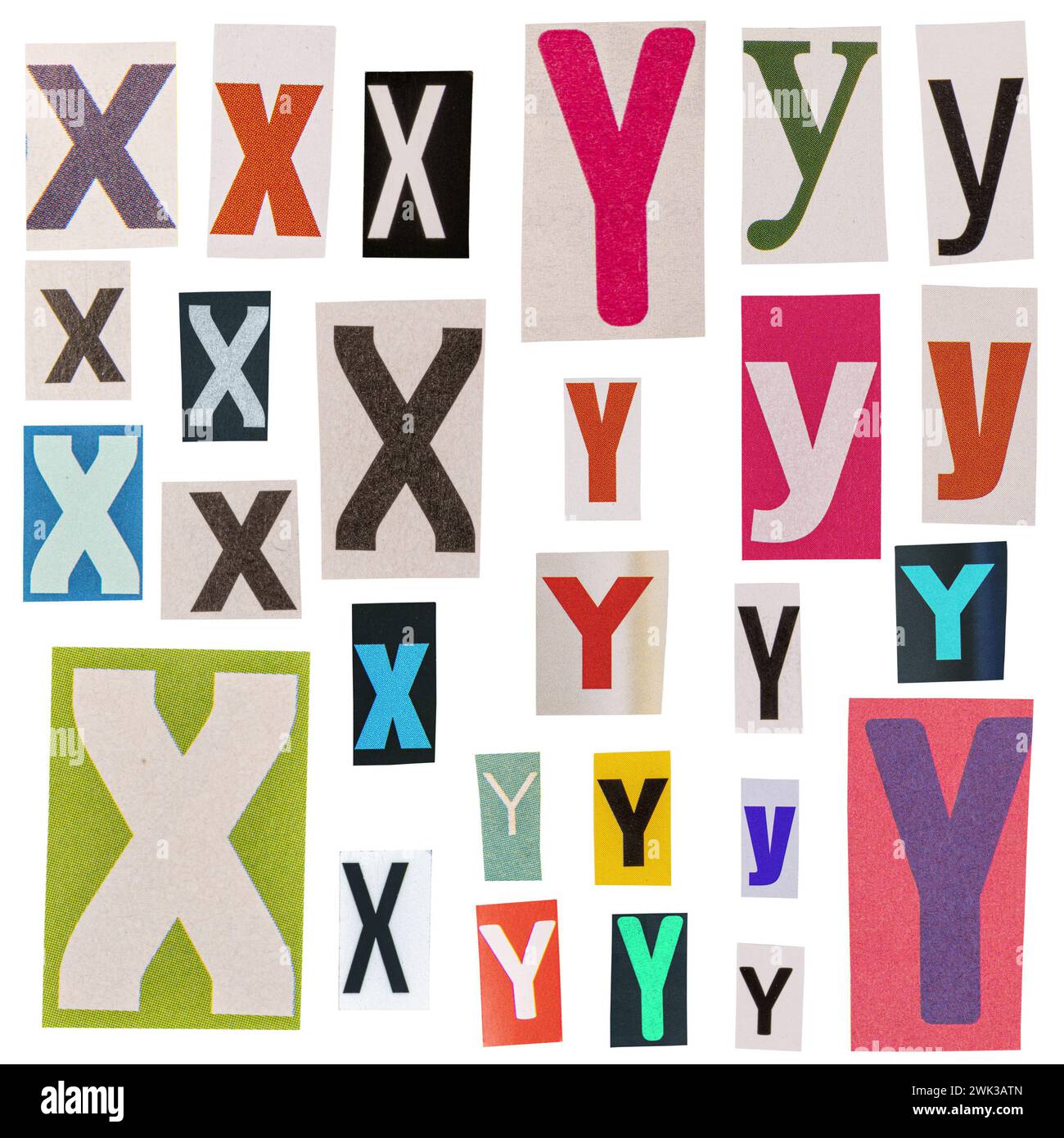 Paper cut out font letter hi-res stock photography and images - Alamy