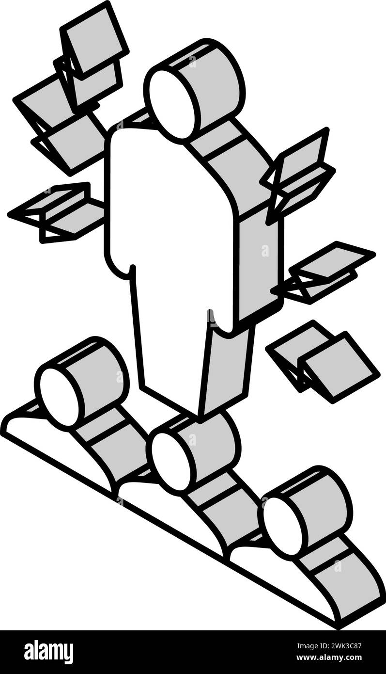 angry worker color icon vector color illustration Stock Vector Image ...