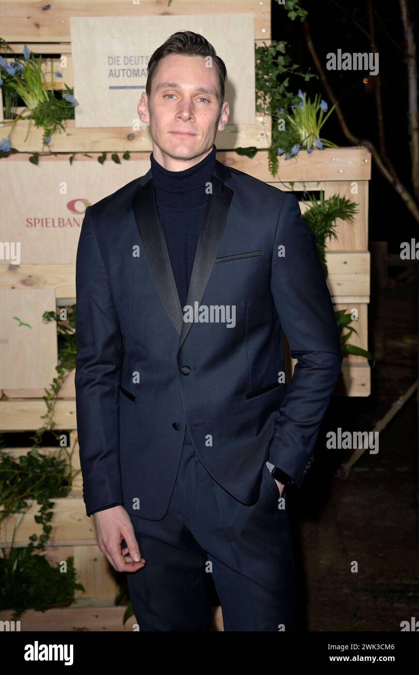 Rick Okon bei der Medienboard Party 2024 im Rahmen der Berlinale 2024 ...