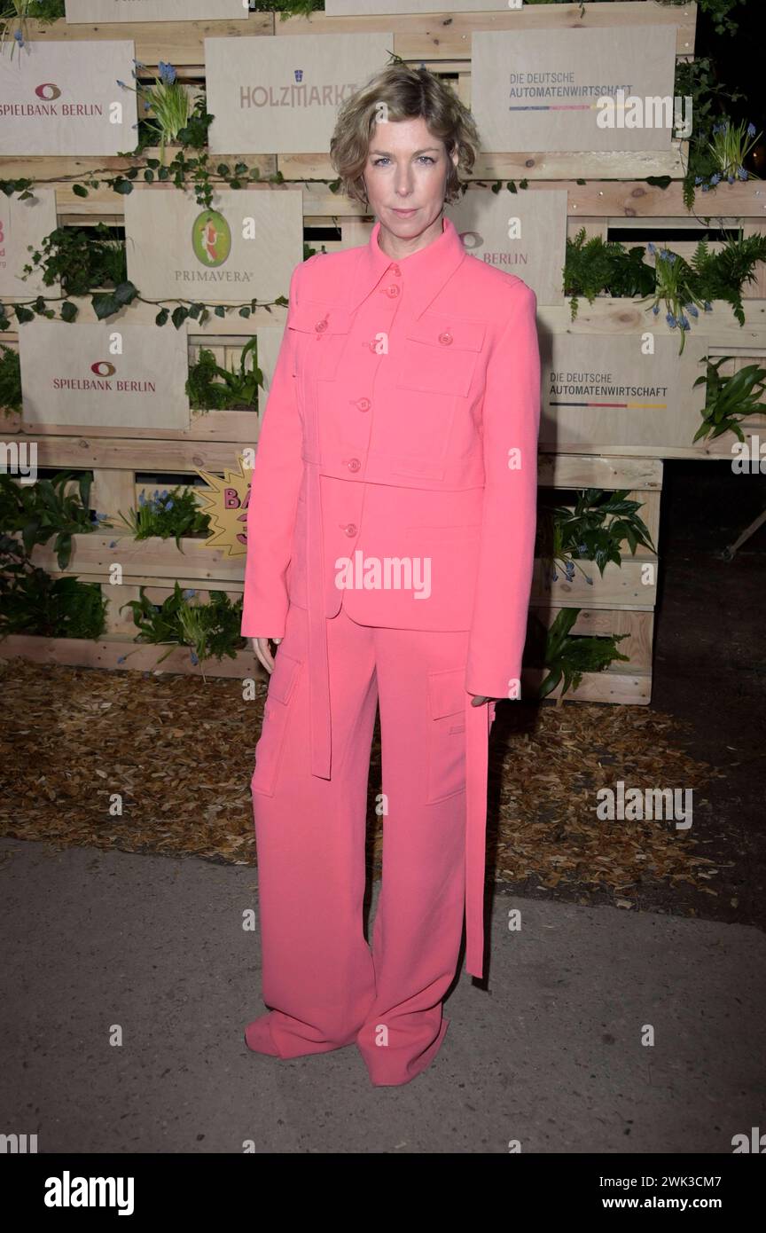 Brigitte Zeh bei der Medienboard Party 2024 im Rahmen der Berlinale 2024 am Holzmarkt. Berlin ...