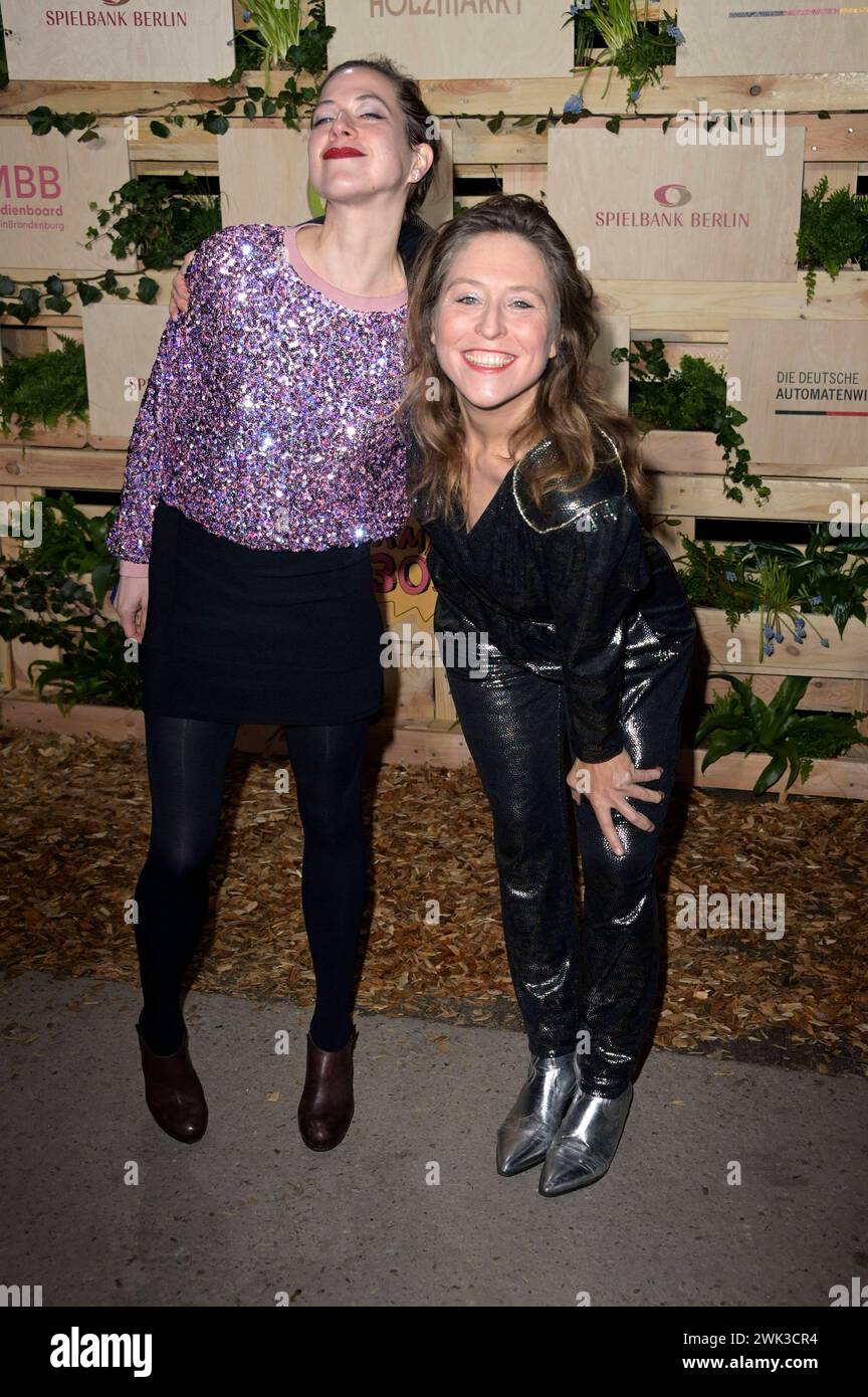 Marie Jung und Britta Steffenhagen bei der Medienboard Party 2024 im ...