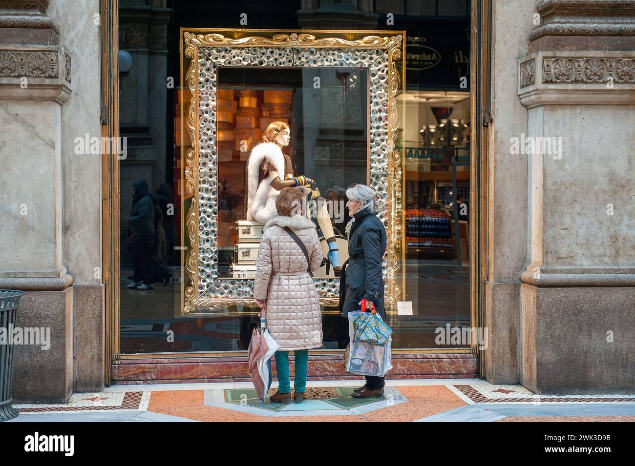 Interior famous italian shopping hi-res stock photography and images ...
