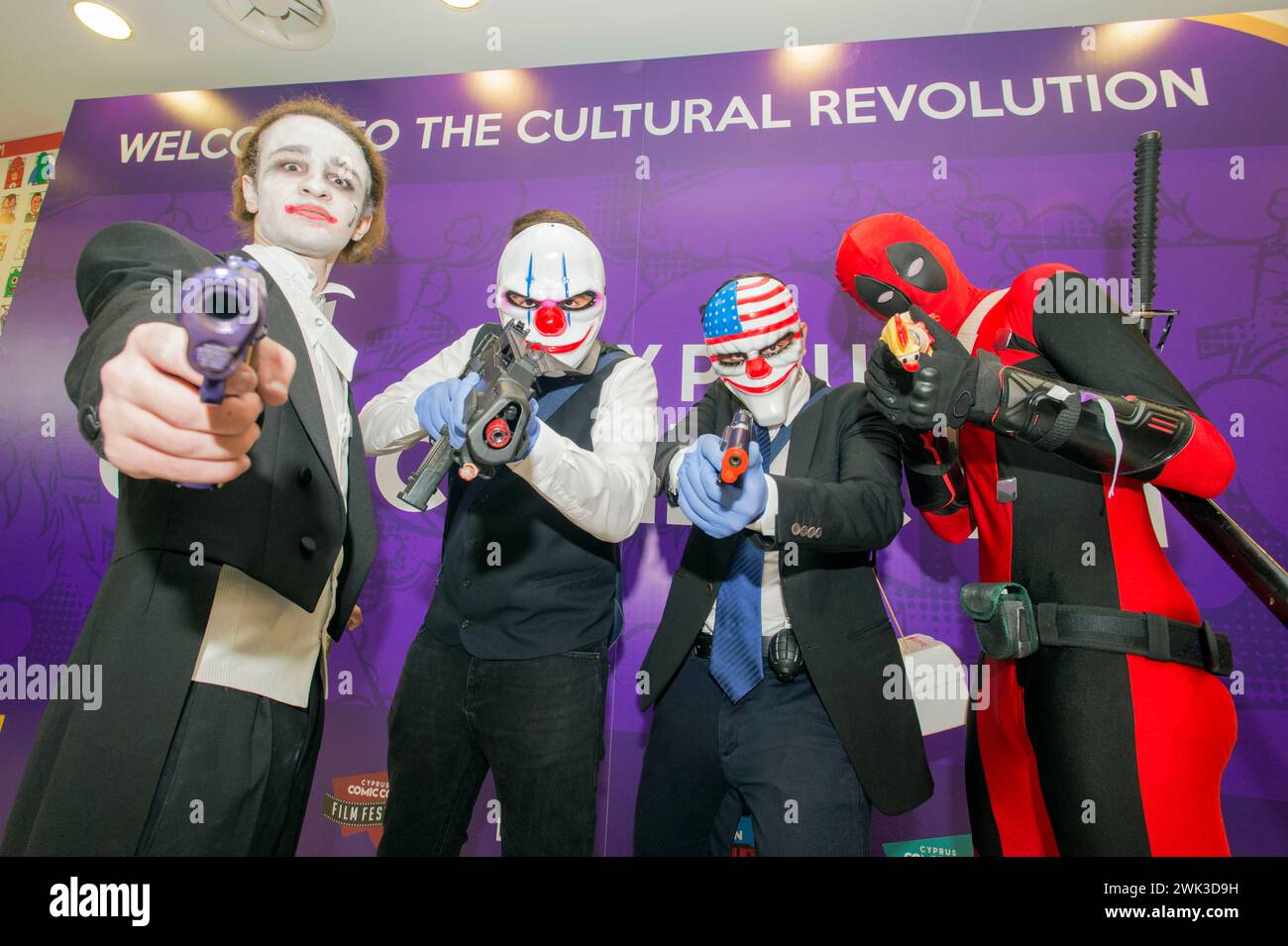 Cyprus Comic Convention in Nicosia, Cyprus Stock Photo - Alamy