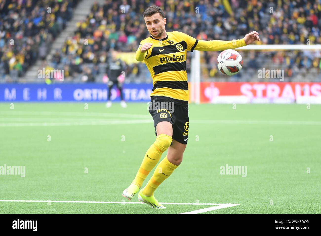 Bern, Switzerland. 18th Feb, 2024. February 18, 2024, Bern, Wankdorf ...