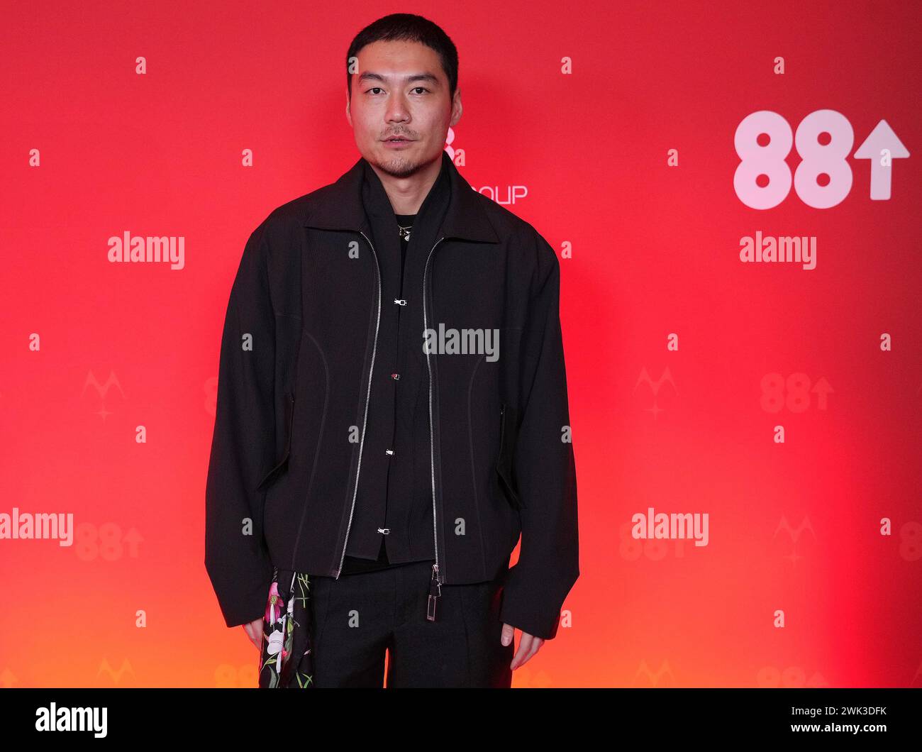Los Angeles, USA. 17th Feb, 2024. Dumbfoundead arrives at the 88rising ...