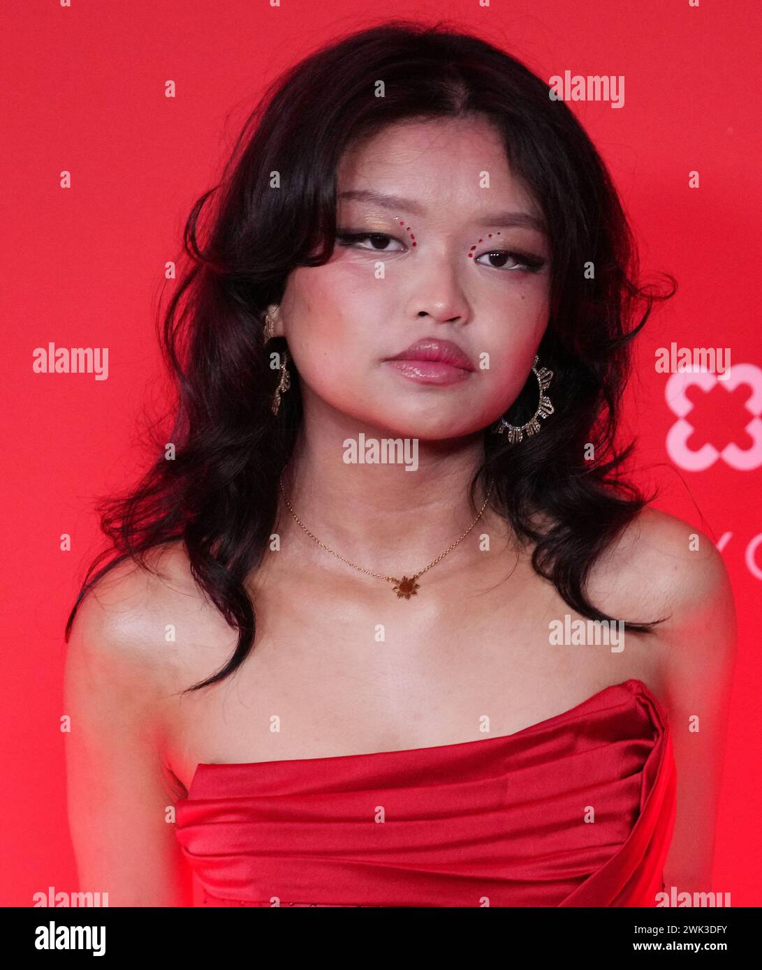 Los Angeles, USA. 17th Feb, 2024. Lyn Lapid arrives at the 88rising's ...