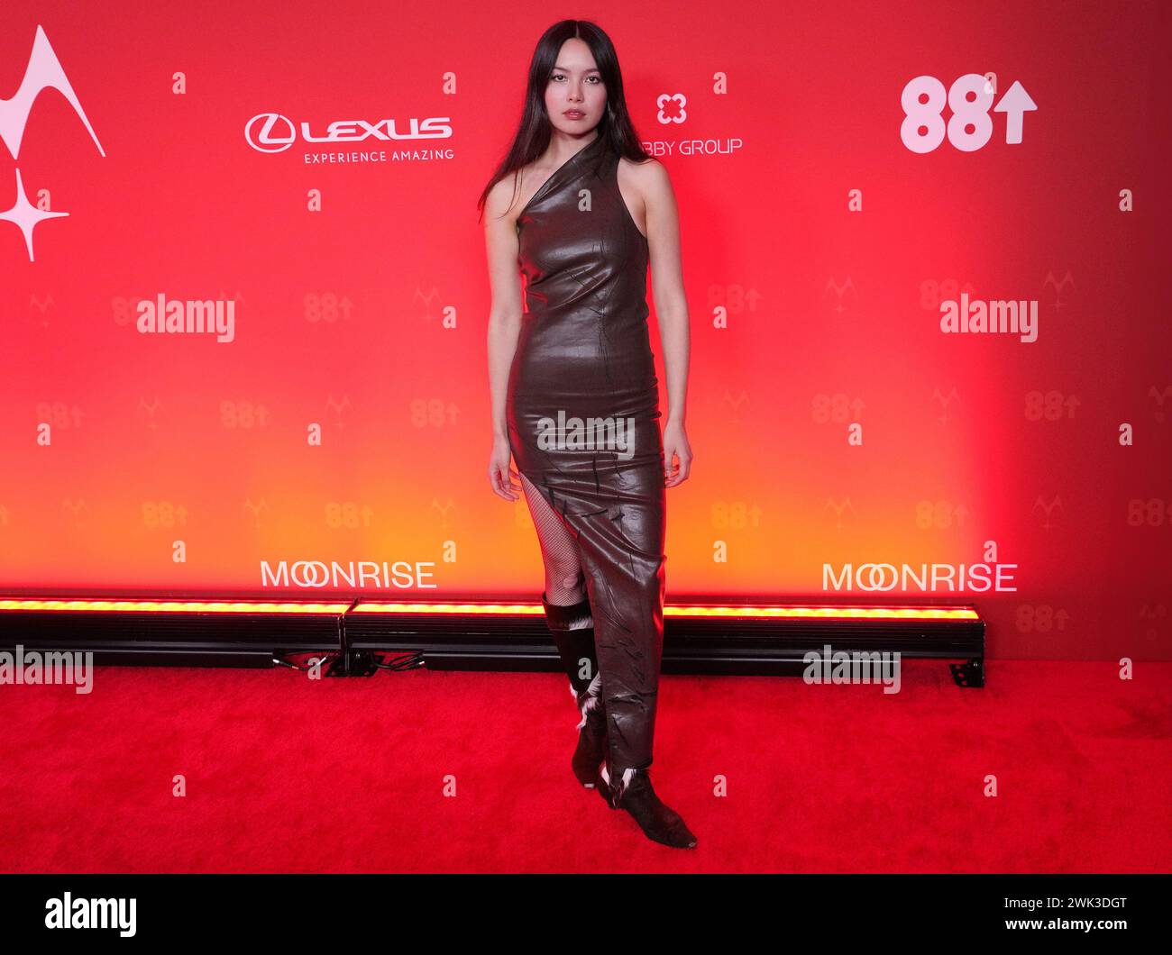 Los Angeles, USA. 17th Feb, 2024. Helena Gao arrives at the 88rising's ...