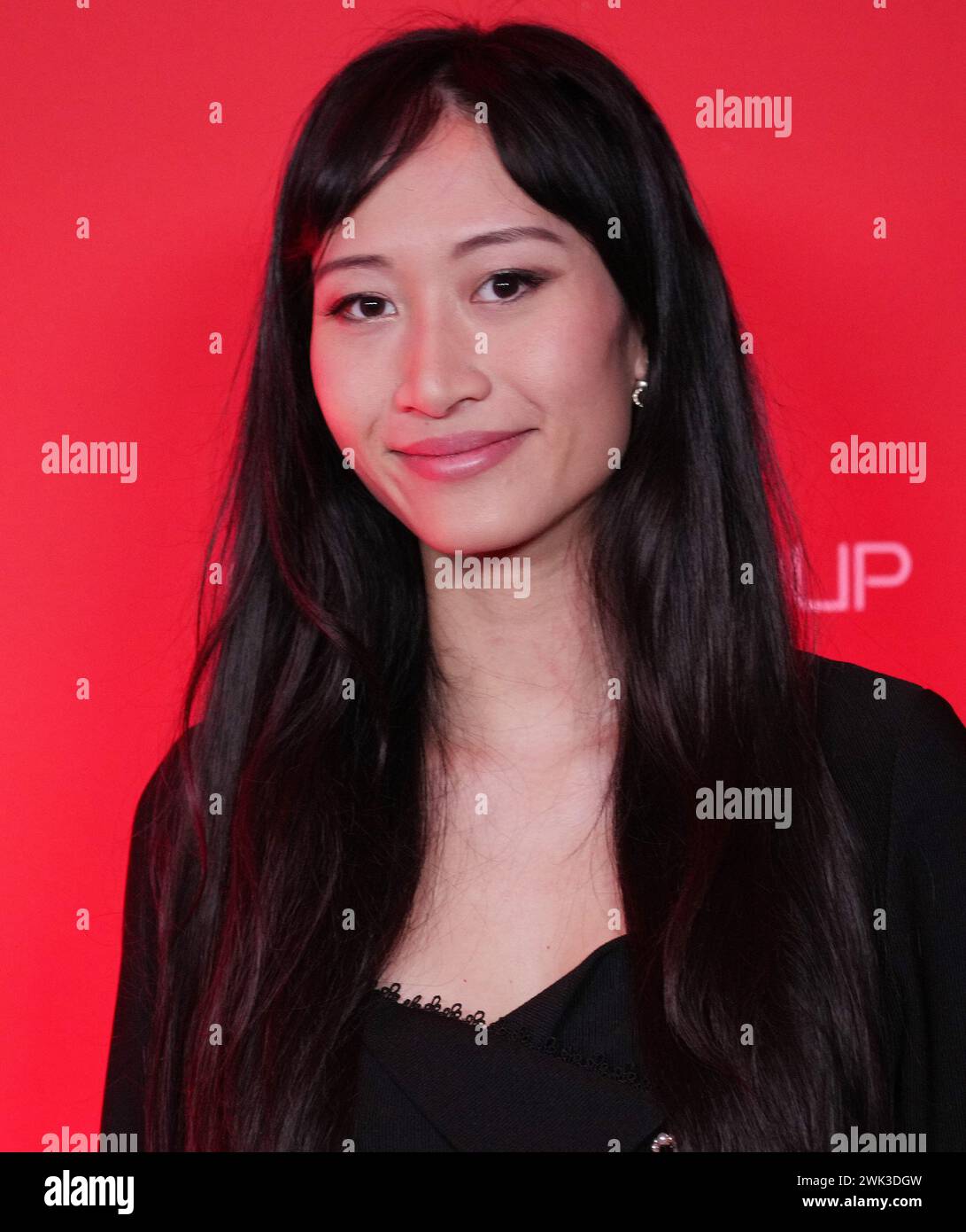 Los Angeles, USA. 17th Feb, 2024. Leenda Dong arrives at the 88rising's ...