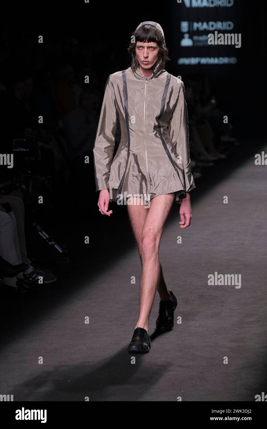 Madrid, Spain. 18th Feb, 2024. 79th Edition of Mercedes-Benz Fashion ...