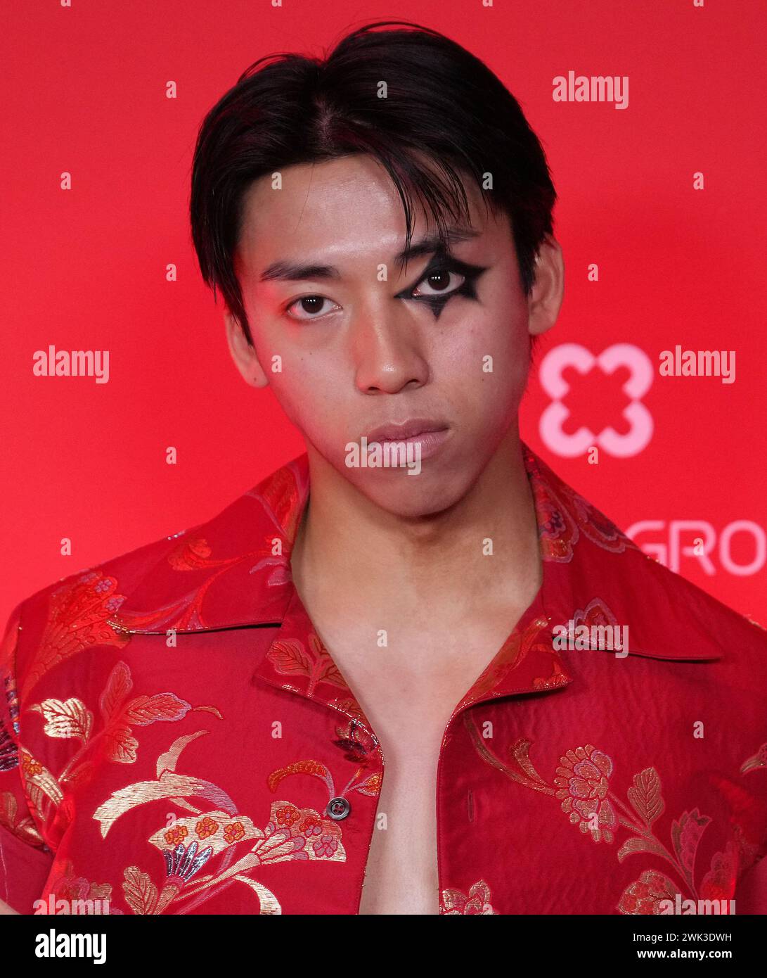 Los Angeles, USA. 17th Feb, 2024. Mad Tsai arrives at the 88rising's ...