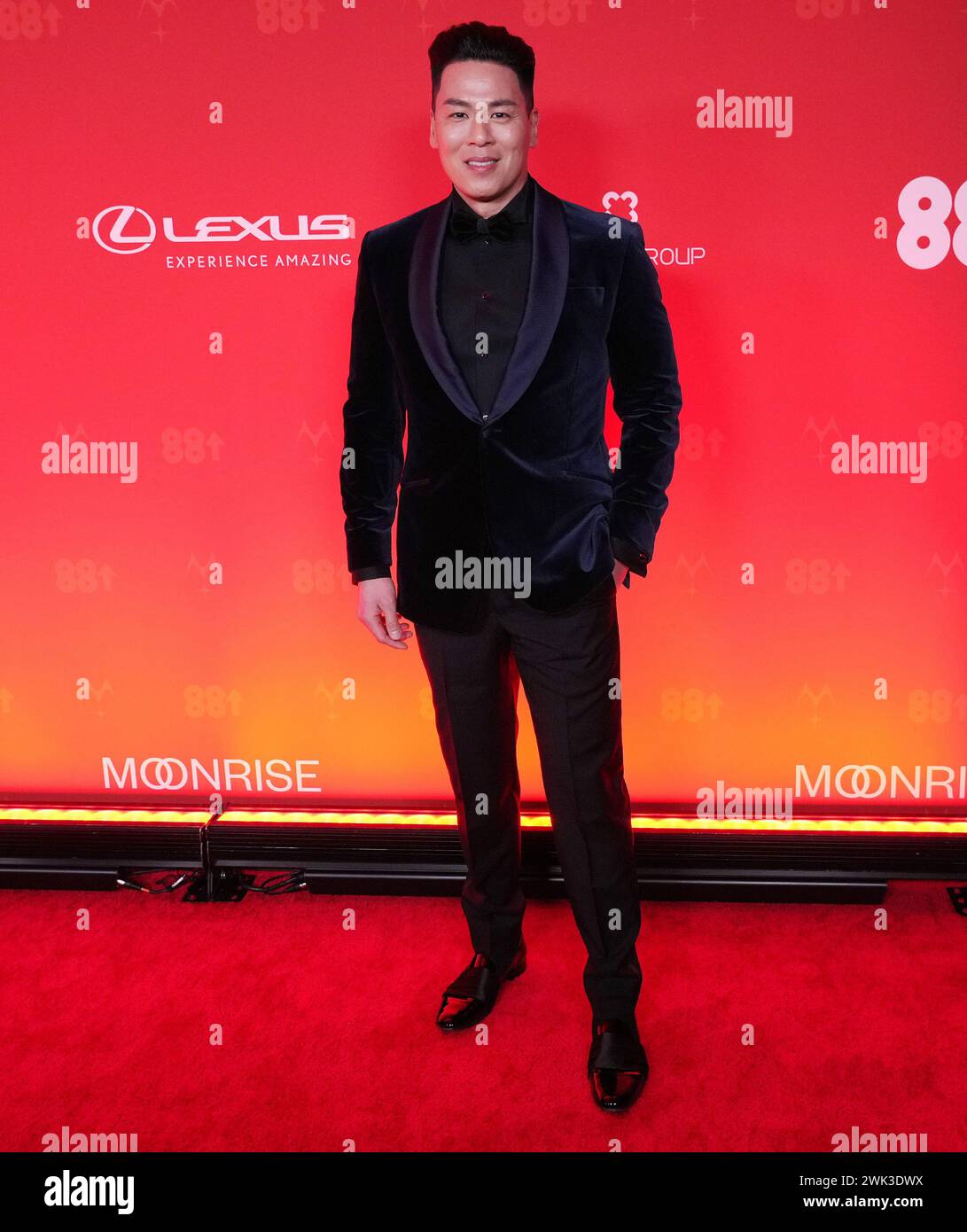 Los Angeles, USA. 17th Feb, 2024. Rich Ting arrives at the 88rising's ...
