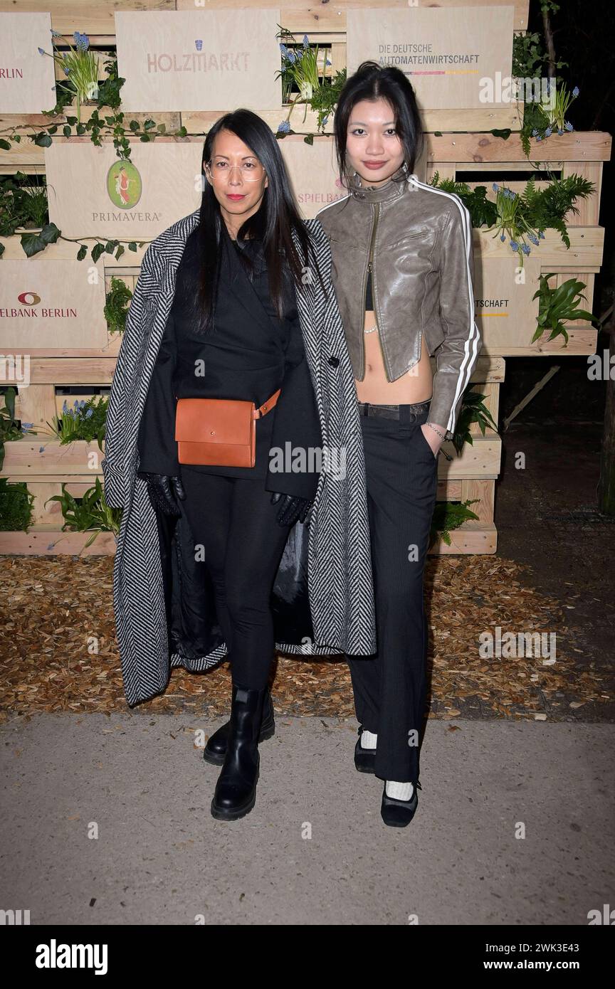 Minh-Khai Phan-Thi und Trang Le Hong bei der Medienboard Party 2024 im Rahmen der Berlinale 2024 ...