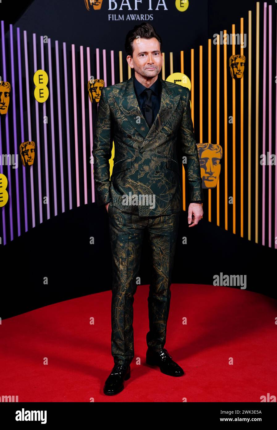 David Tennant attends the Bafta Film Awards 2024, at the Royal Festival ...