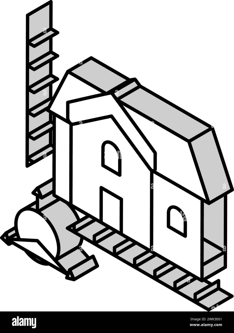 house construction modeling isometric icon vector illustration Stock ... house construction modeling isometric icon vector illustration Stock ...