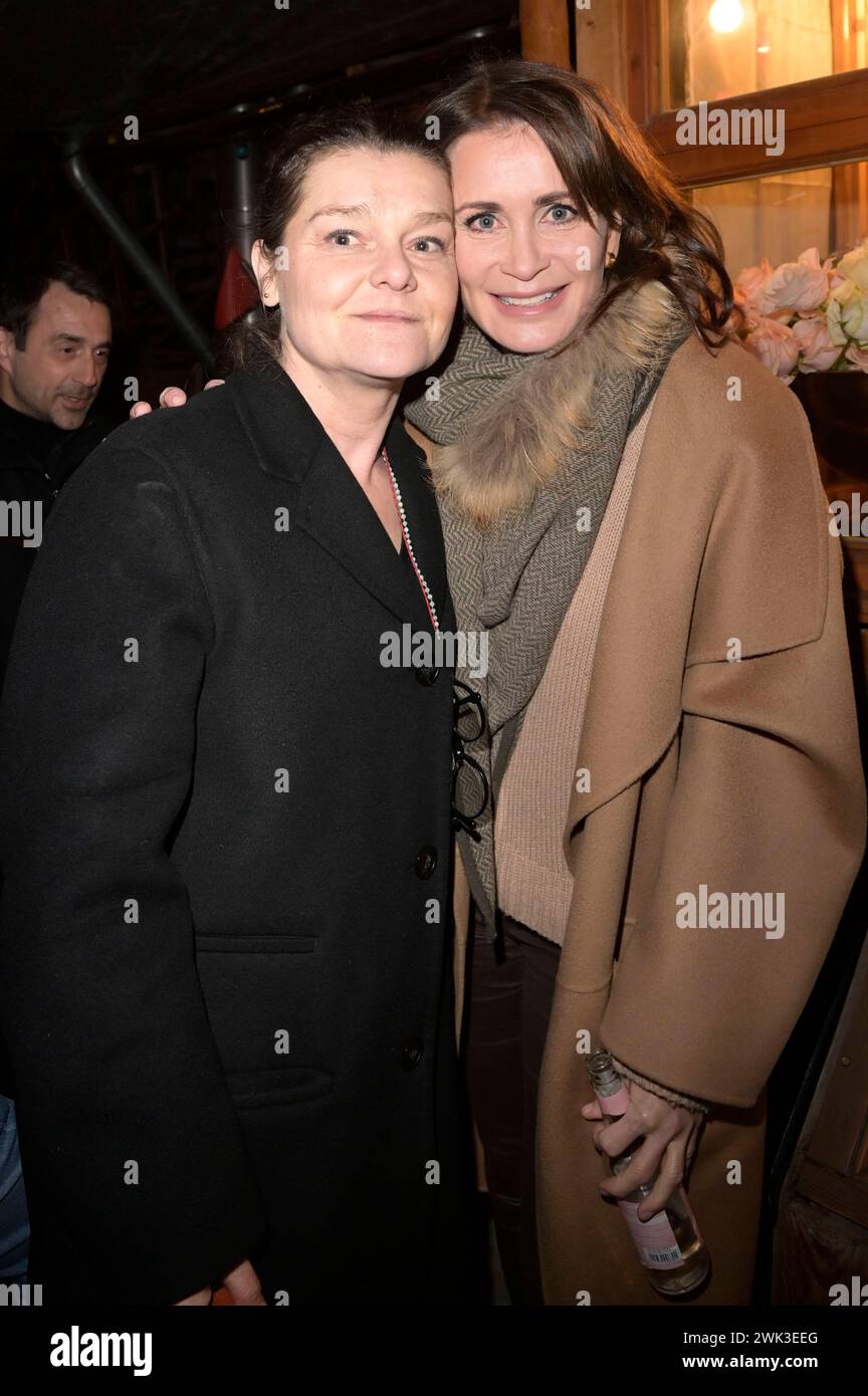Katrin Pollitt und Anja Kling bei der Medienboard Party 2024 im Rahmen ...