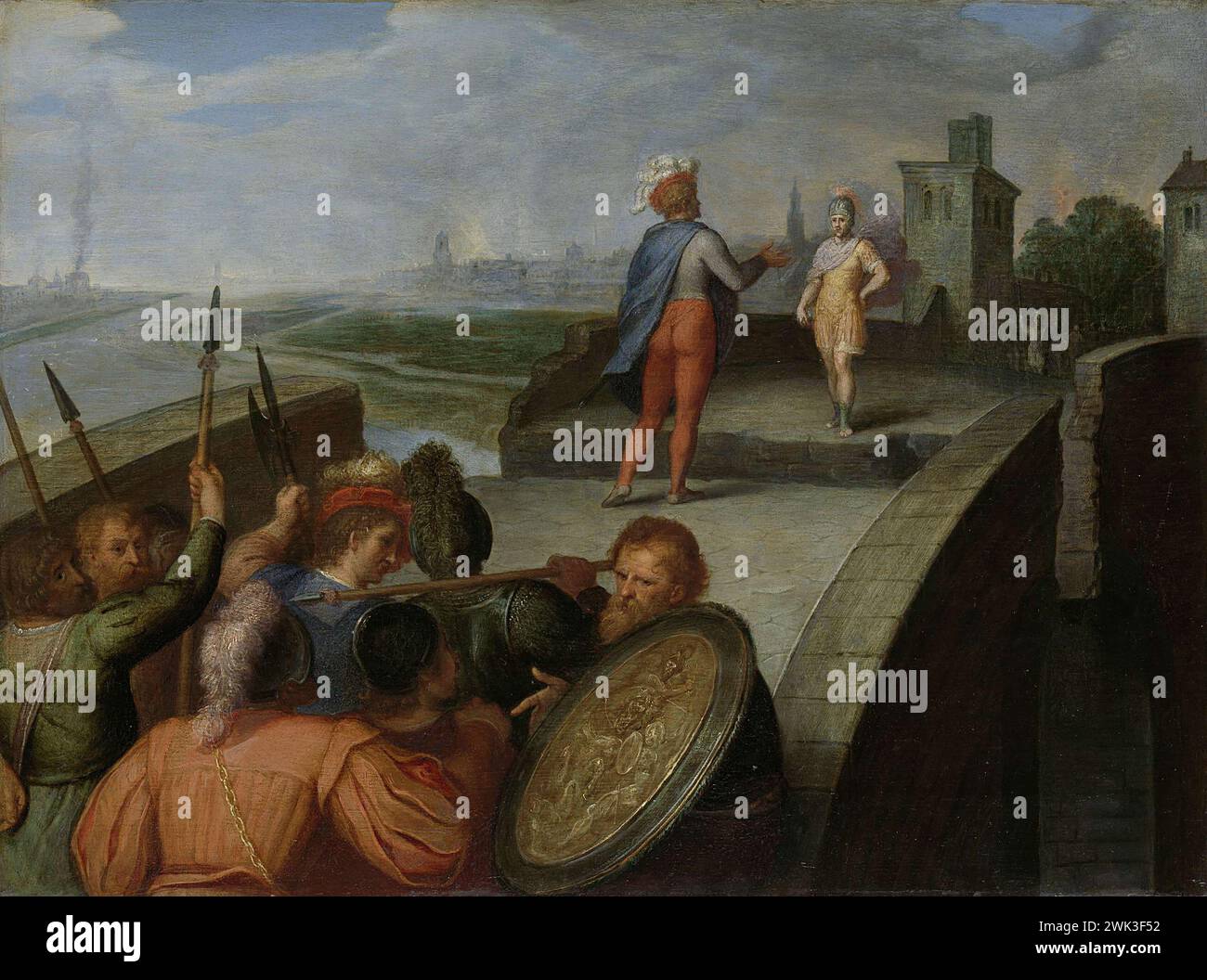 The Peace Negotiations between Julius Civilis and the Roman General ...