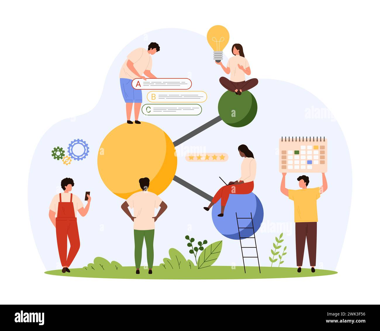 Research share Stock Vector Images - Alamy