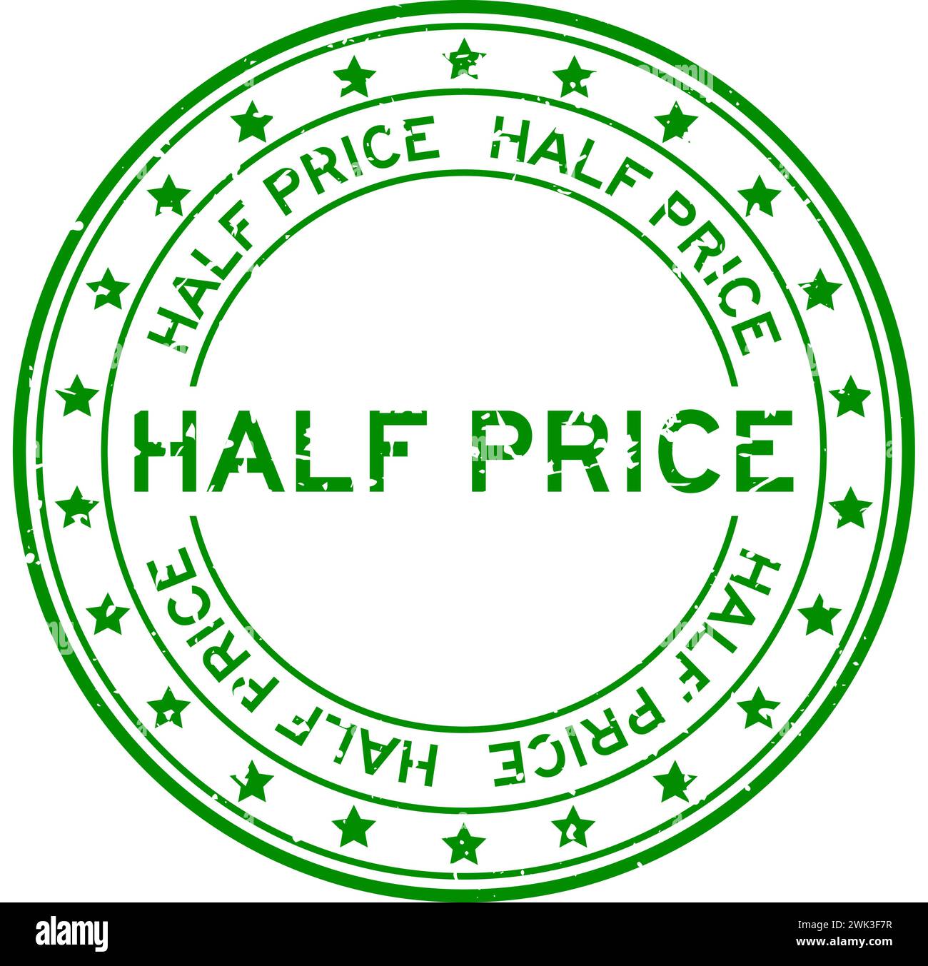 Half price rubber stamp Stock Vector Images - Alamy