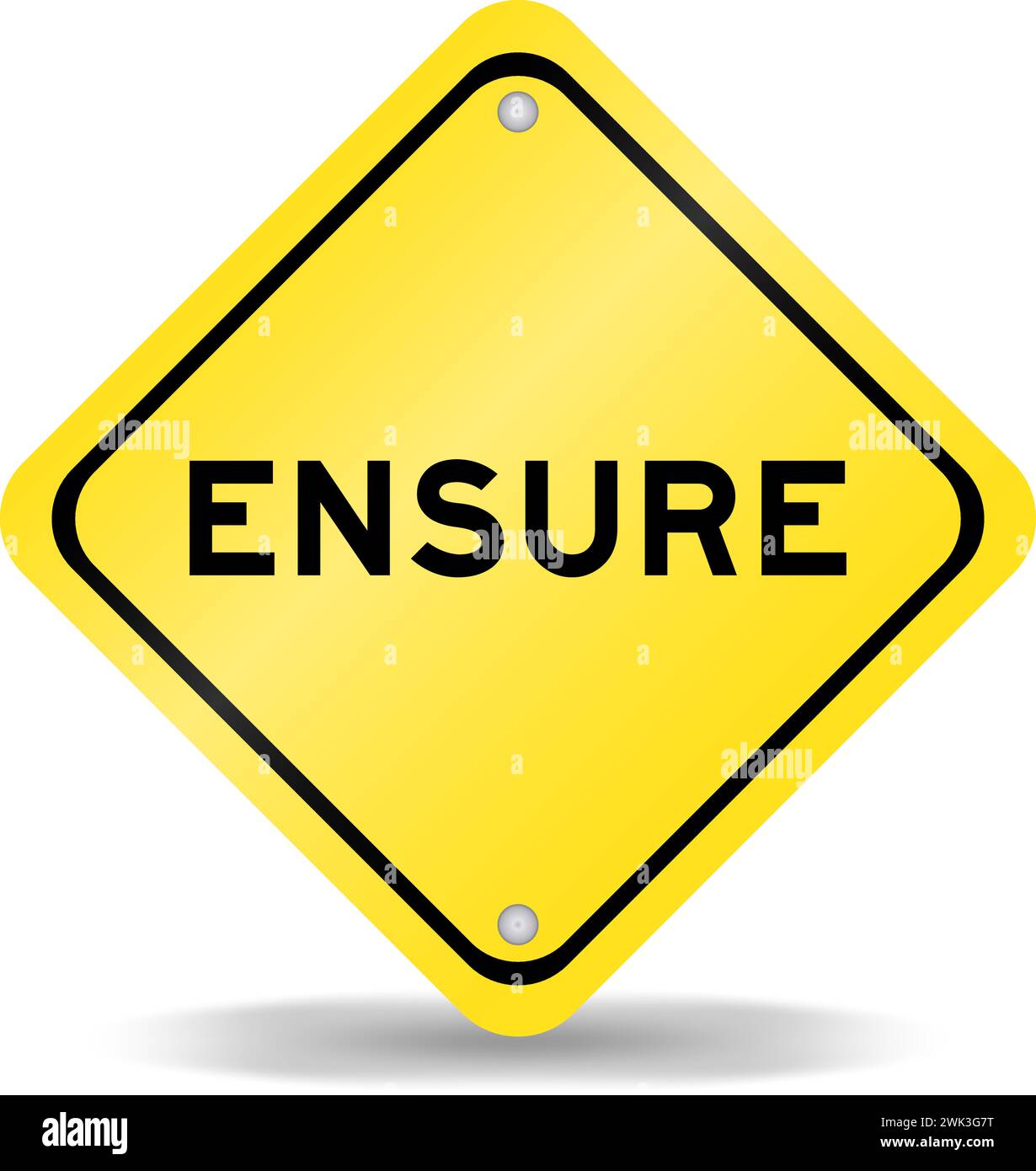 Precaution to assure Stock Vector Images - Alamy