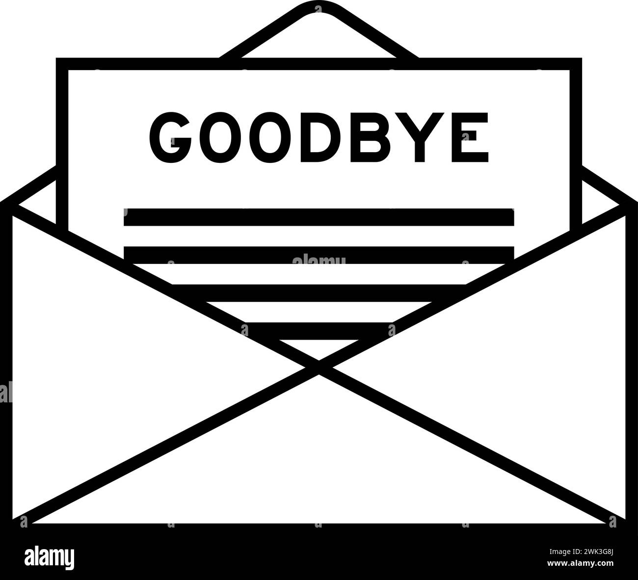 Goodbye family Stock Vector Images - Alamy