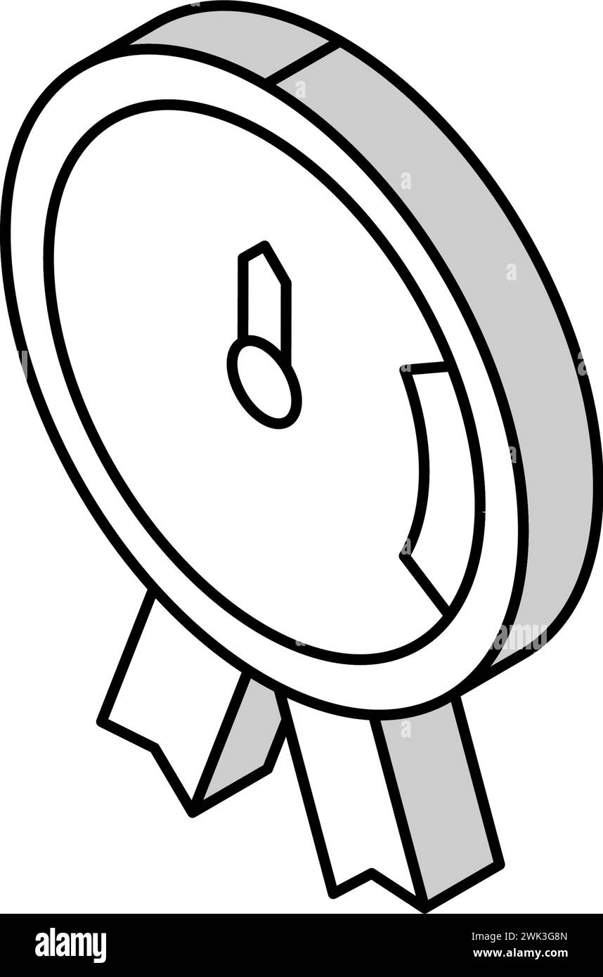 project execution on time isometric icon vector illustration Stock ...