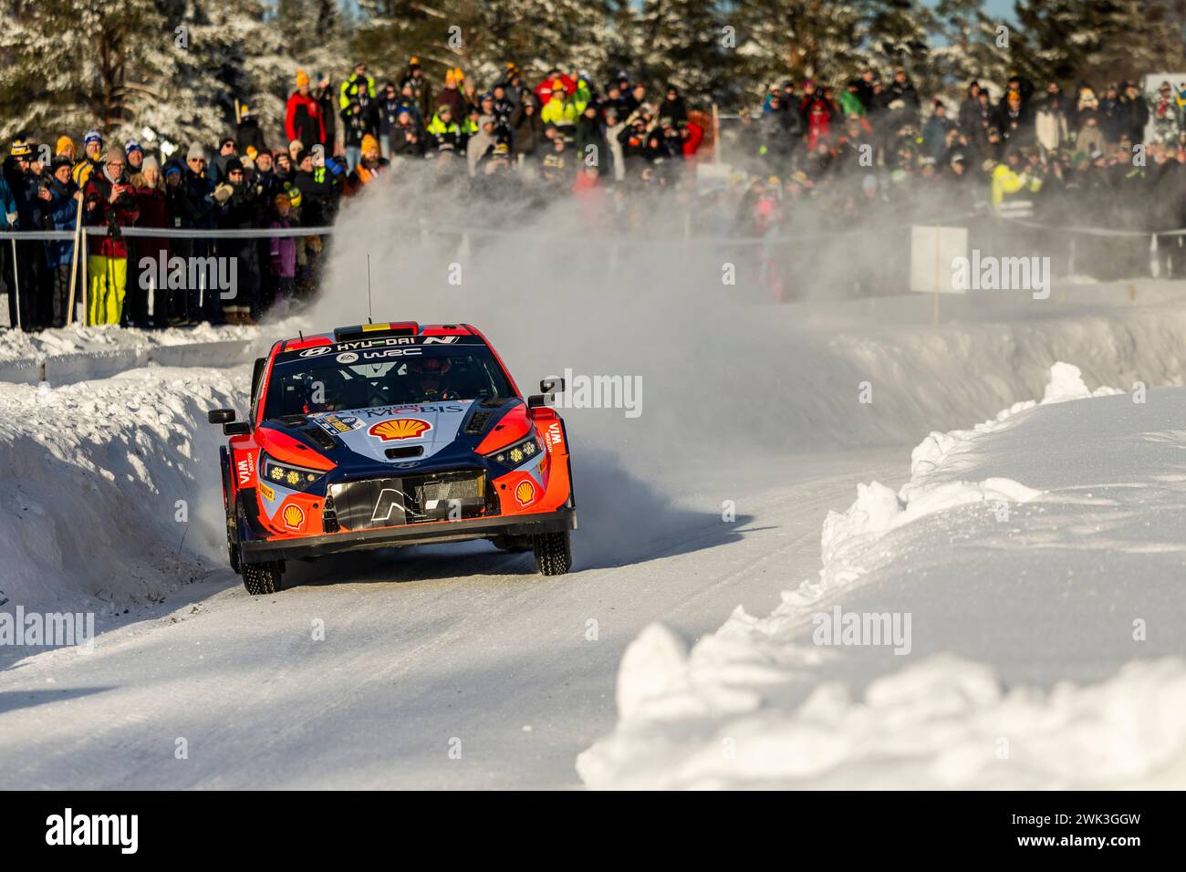 11 NEUVILLE Thierry, WYDAEGHE Martijn, Hyundai I20 Rally1, action ...