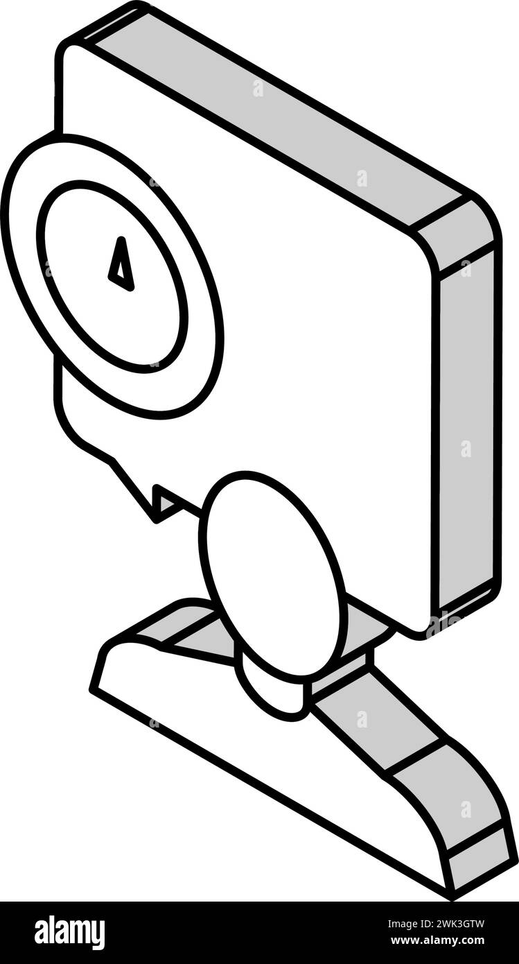 human talk about task time scheduling isometric icon vector ...