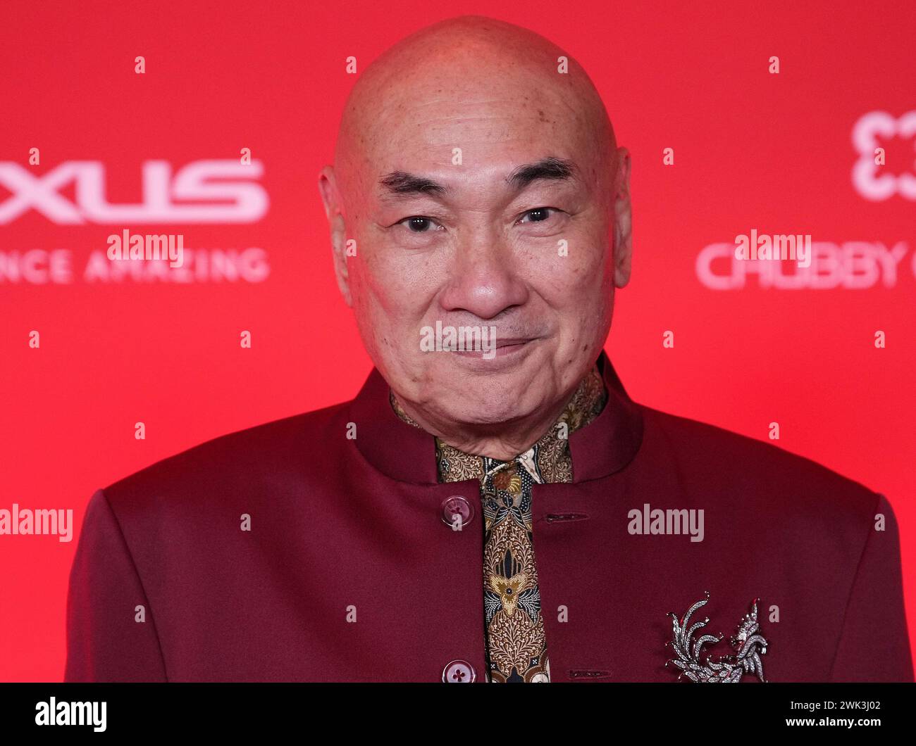 Los Angeles, USA. 17th Feb, 2024. Lim Kay Siu arrives at the 88rising's ...