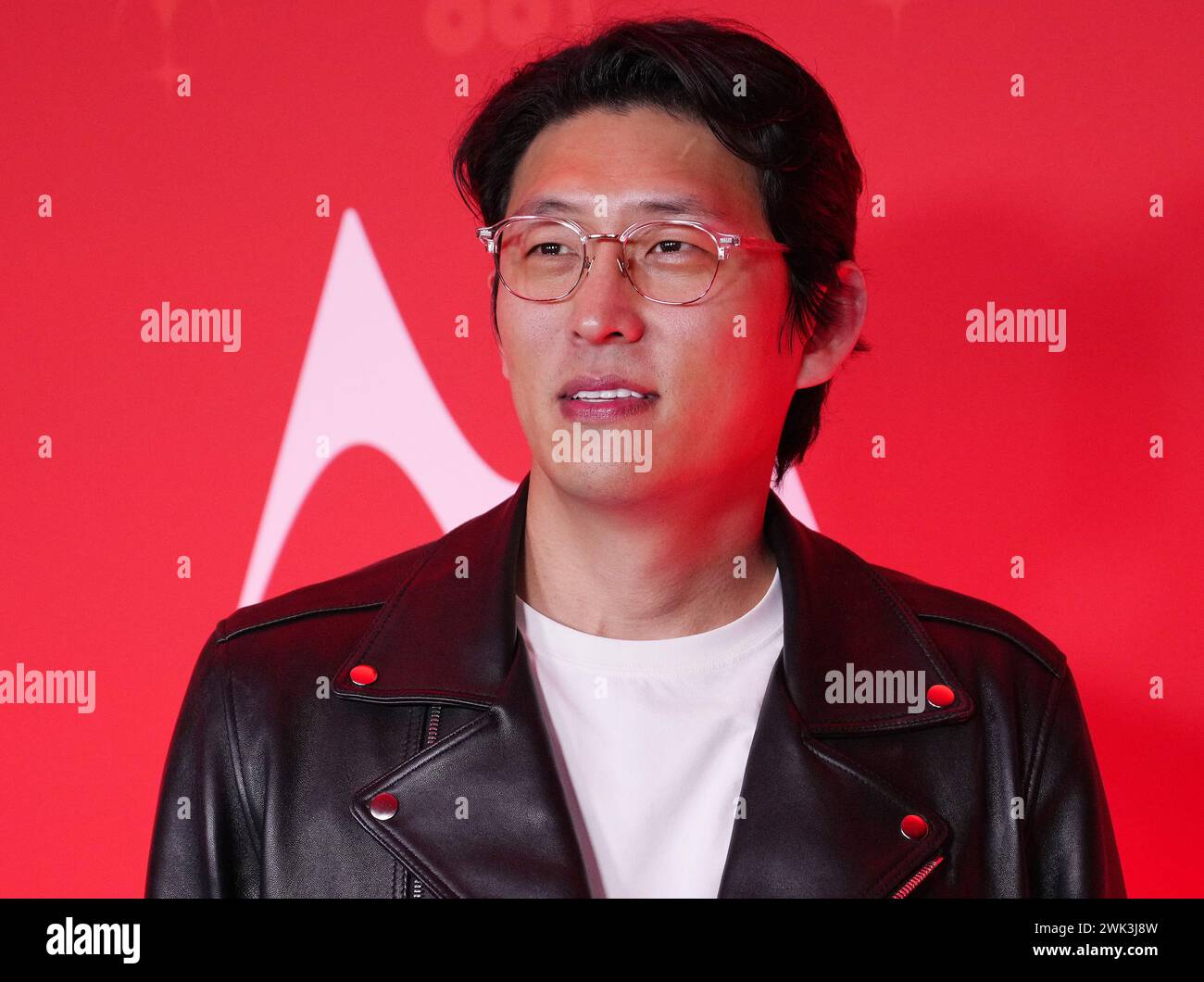 Los Angeles, USA. 17th Feb, 2024. Ko Jun arrives at the 88rising's ...