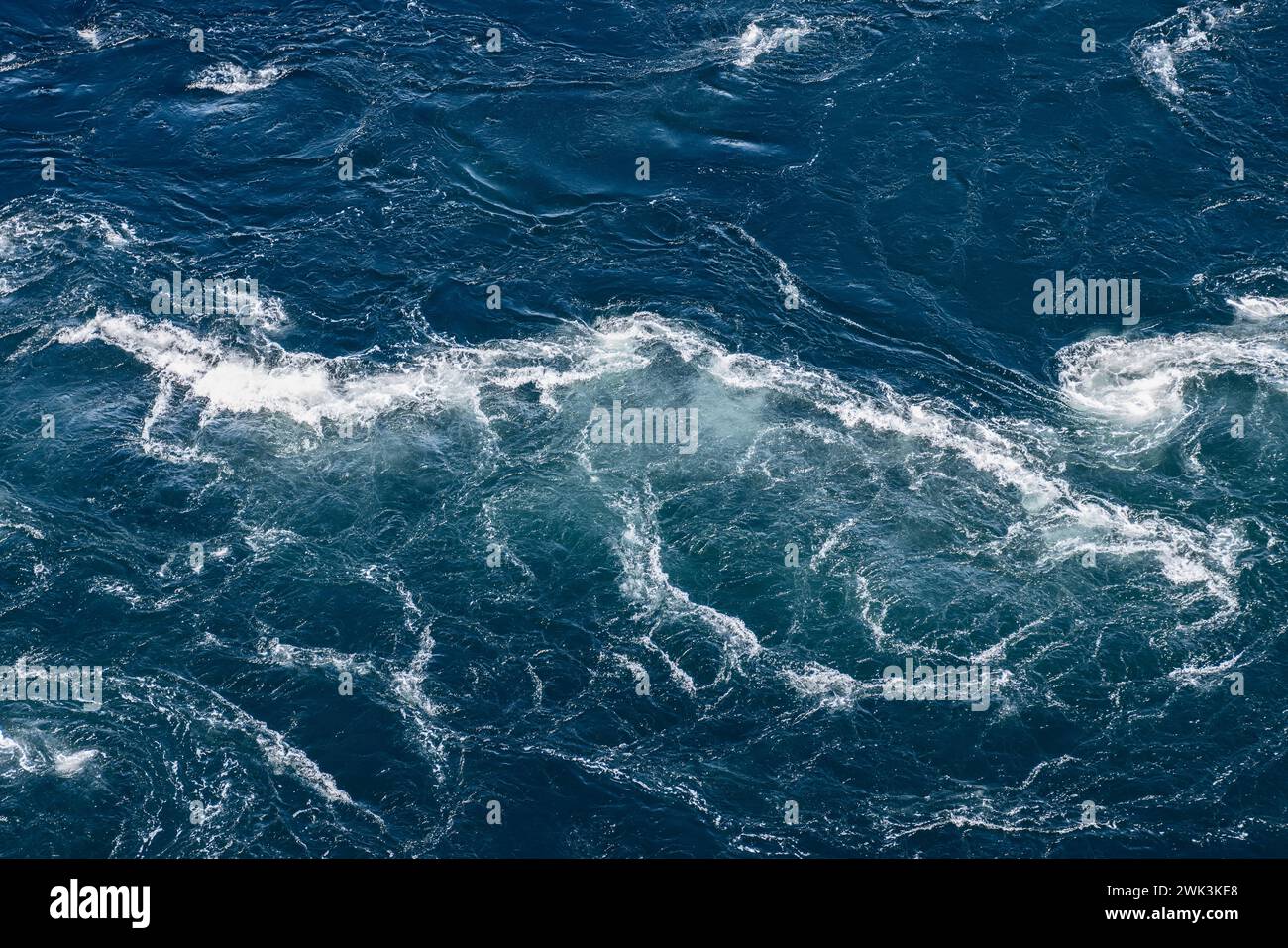 An exquisite display of nature's artistry is captured at Saltstraumen ...