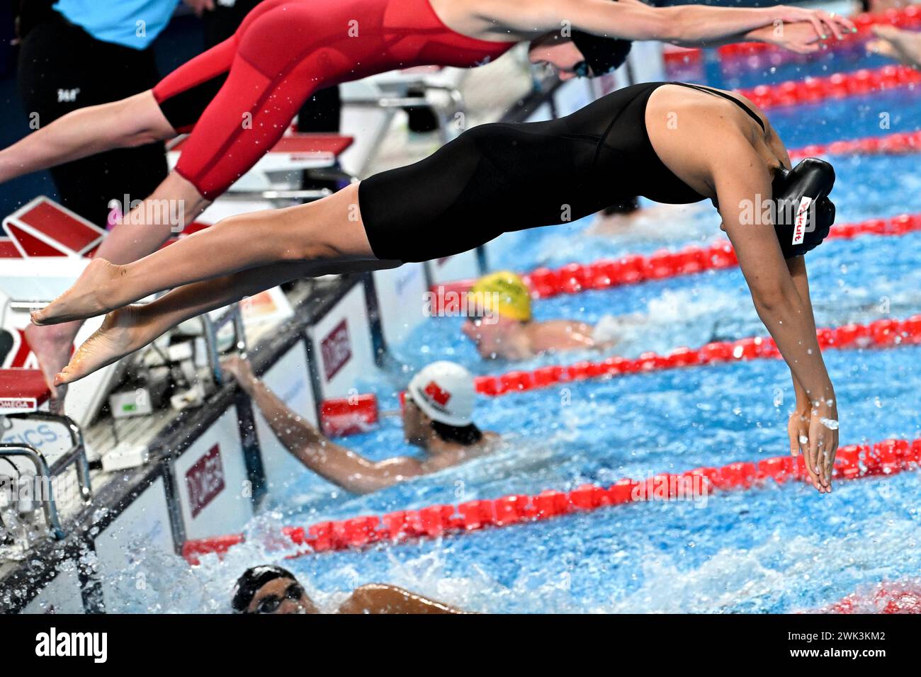 Doha, Qatar. 17th Feb, 2024. Sofia Morini of Italy competes in the ...