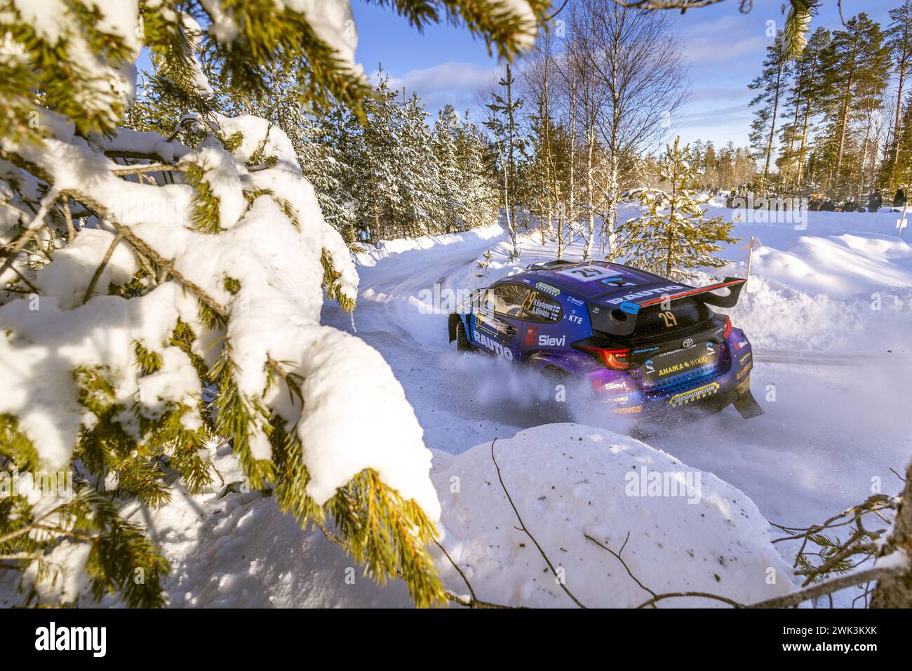 29 KORHONEN Roope, VIINIKKA Anssi, Toyota Yaris Rally2, action during ...