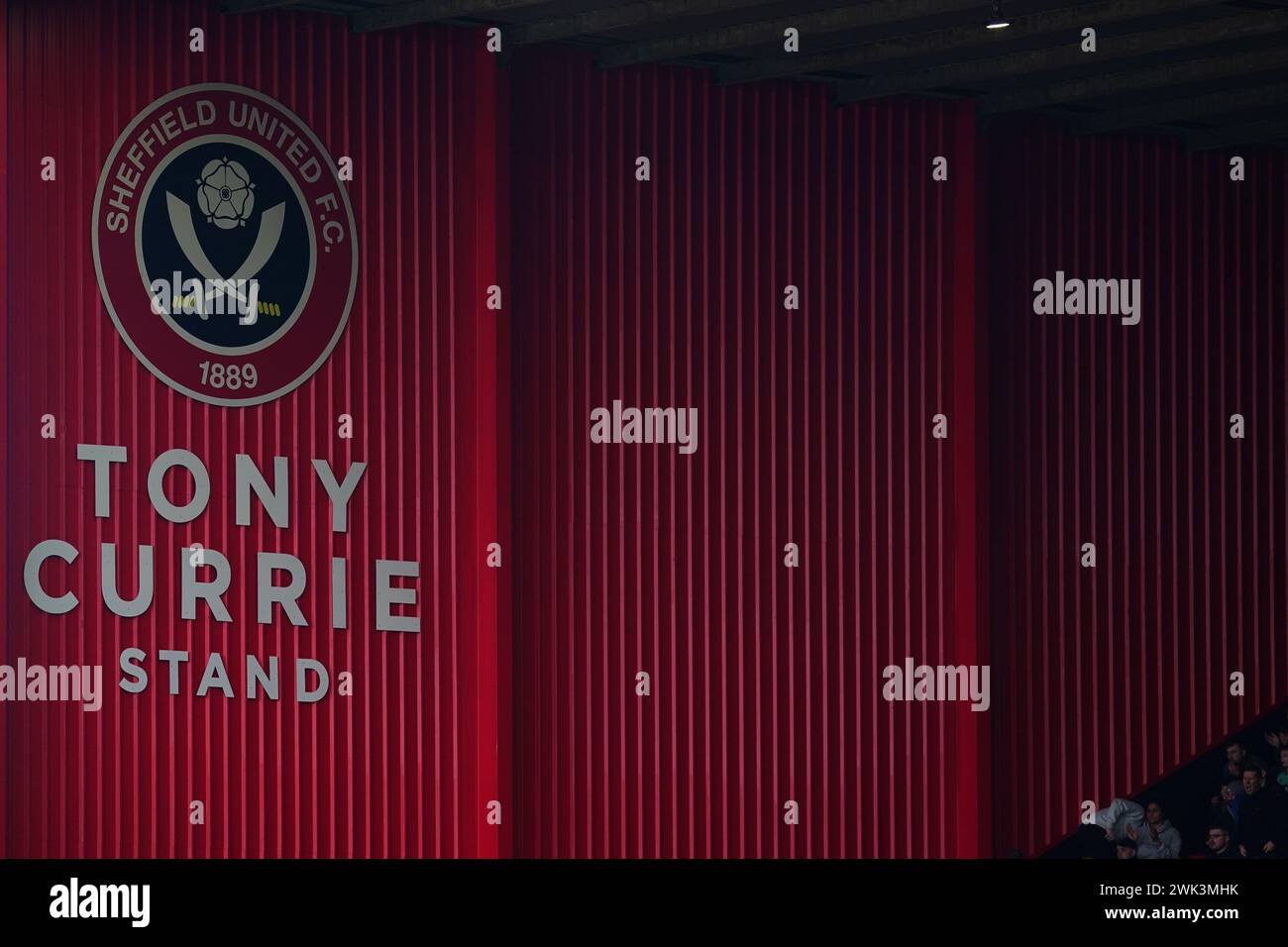A general view of the Tony Currie stand during the Premier League match ...