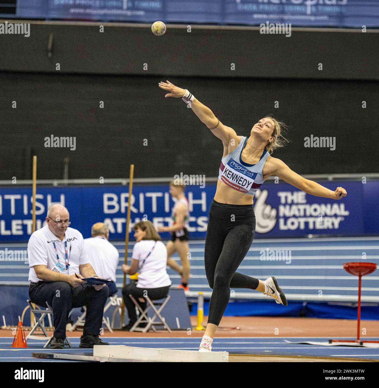 Utilita Arena, Birmingham, UK. 18th Feb, 2024. 2023 Microplus UK ...