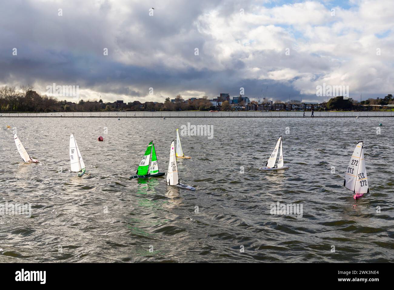 Poole, Dorset UK. 18th February 2024. UK weather: changeable weather ...